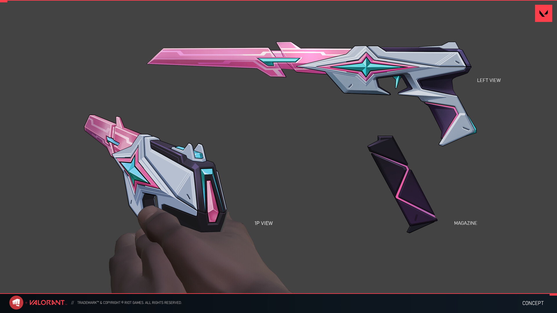 Daniel Zhao - Valorant COMET Skinline Ghost/Odin