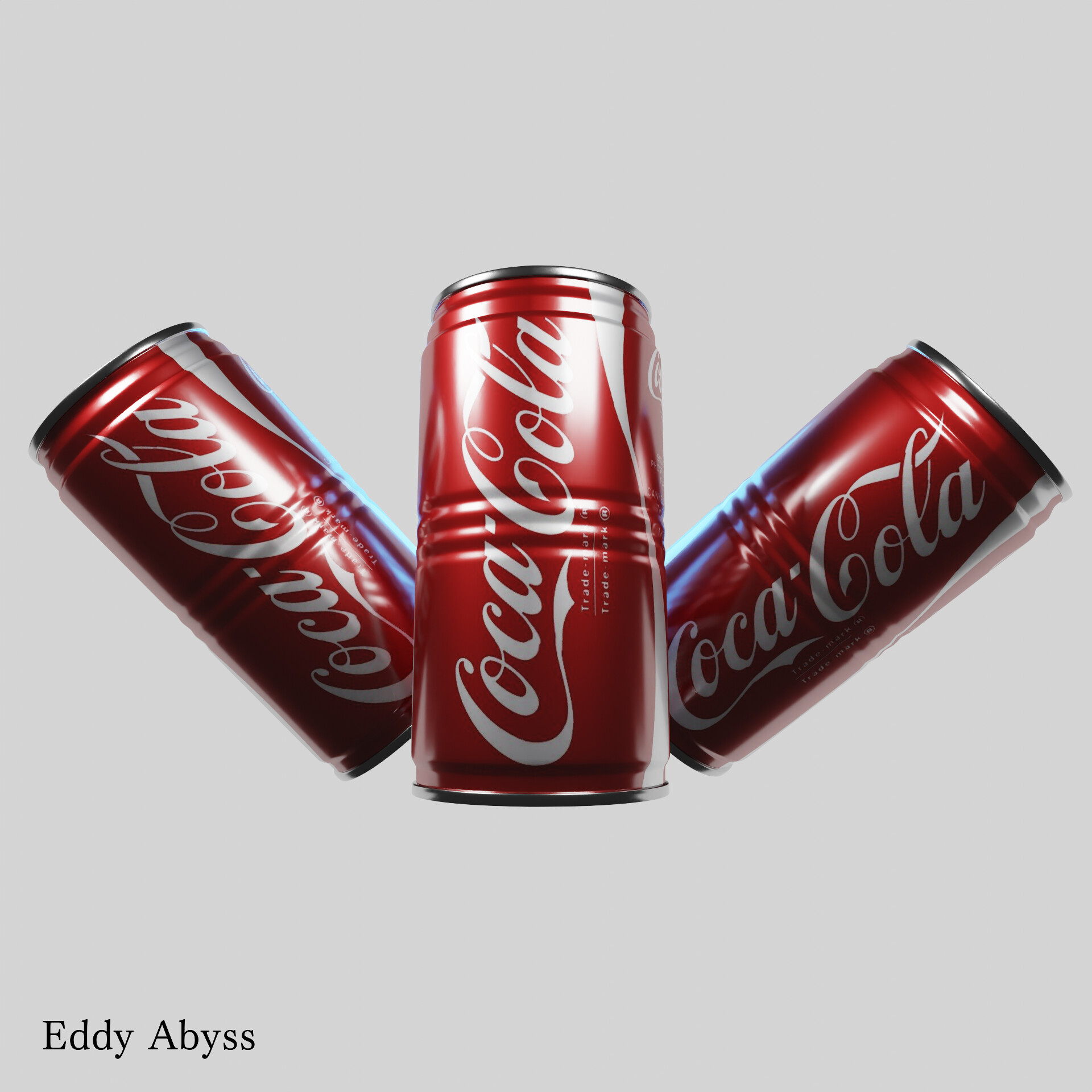 ArtStation - Coke product 3D model