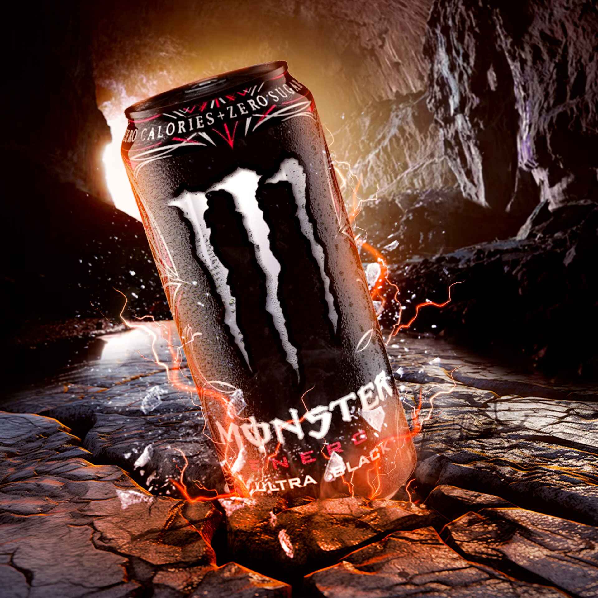 ArtStation - Monster Energy Poster Design / Manipulation