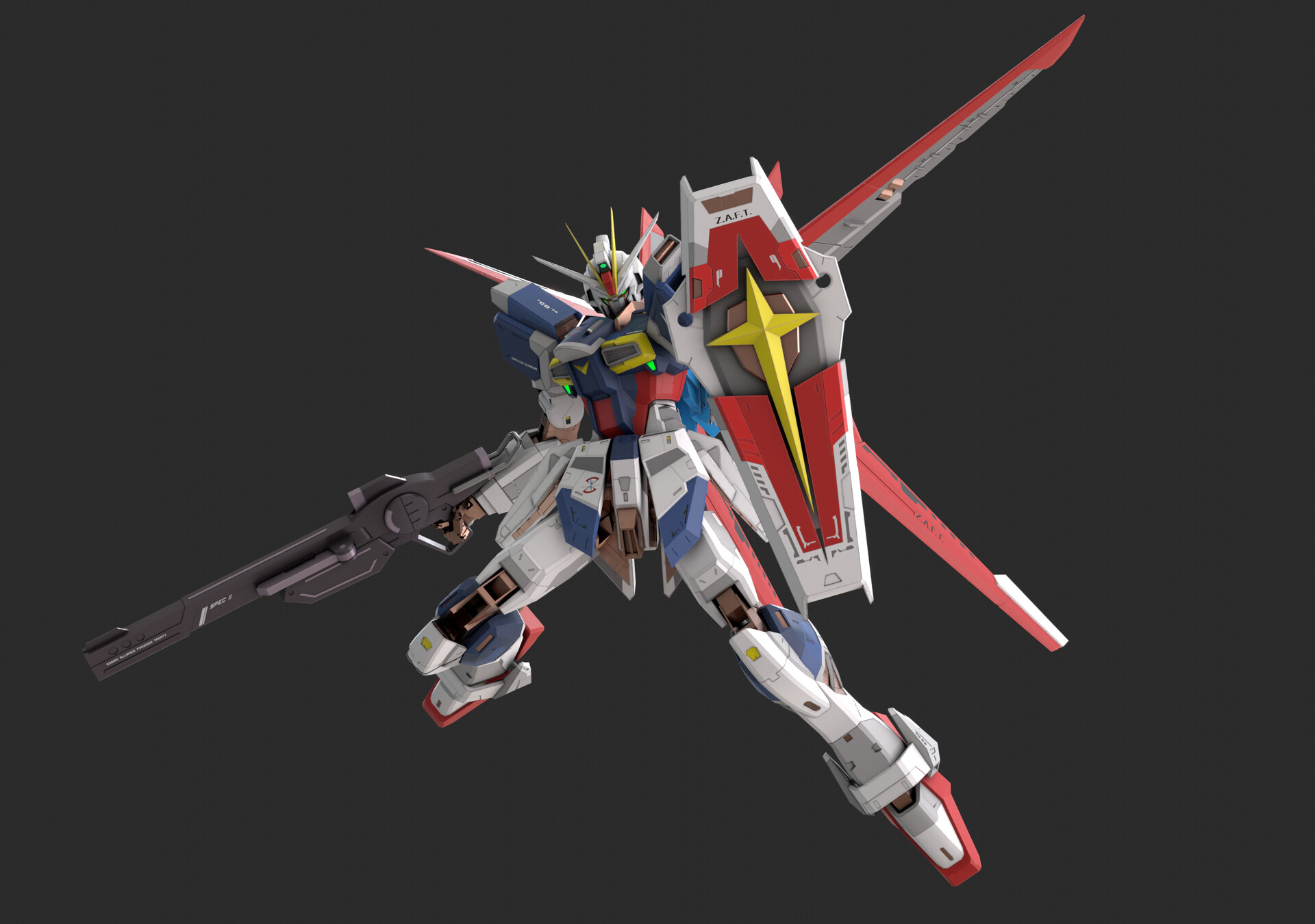 ArtStation - Force Impulse Gundam Spec II