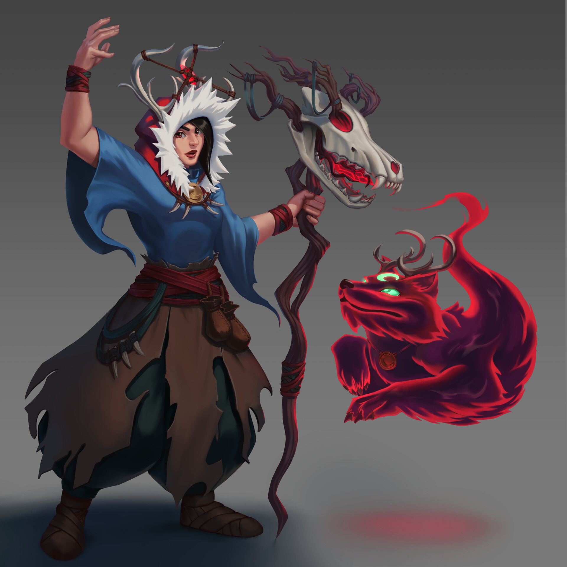 ArtStation - Northern Shaman