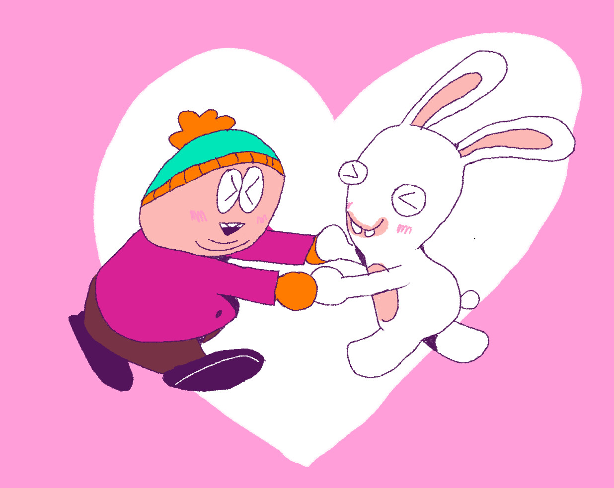 ArtStation - SOUTH PARK X RABBIDS