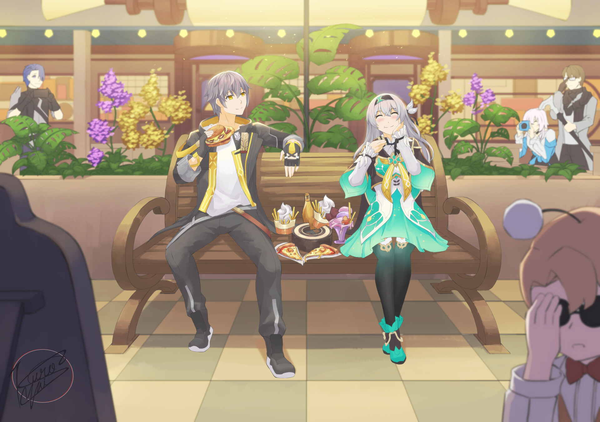 ArtStation - Caelus and Firefly