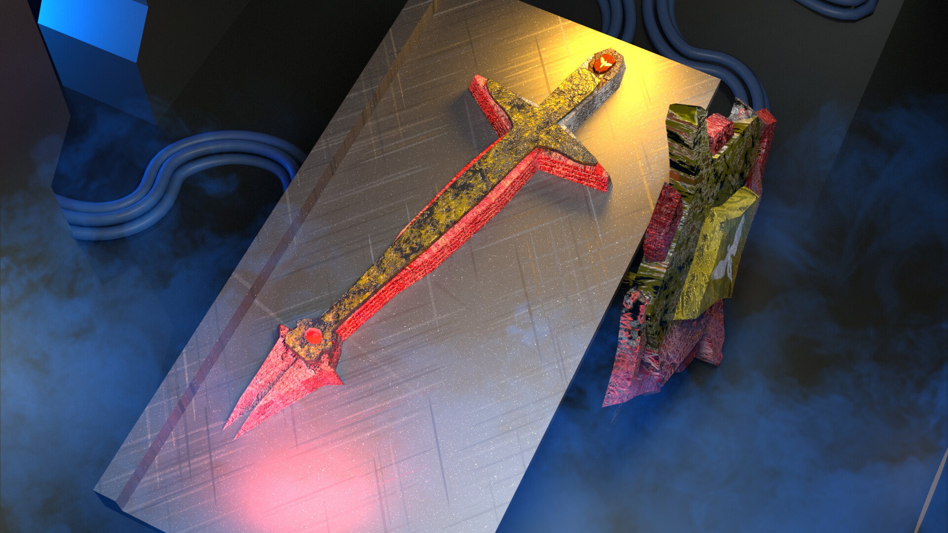 ArtStation - Sword & Shield