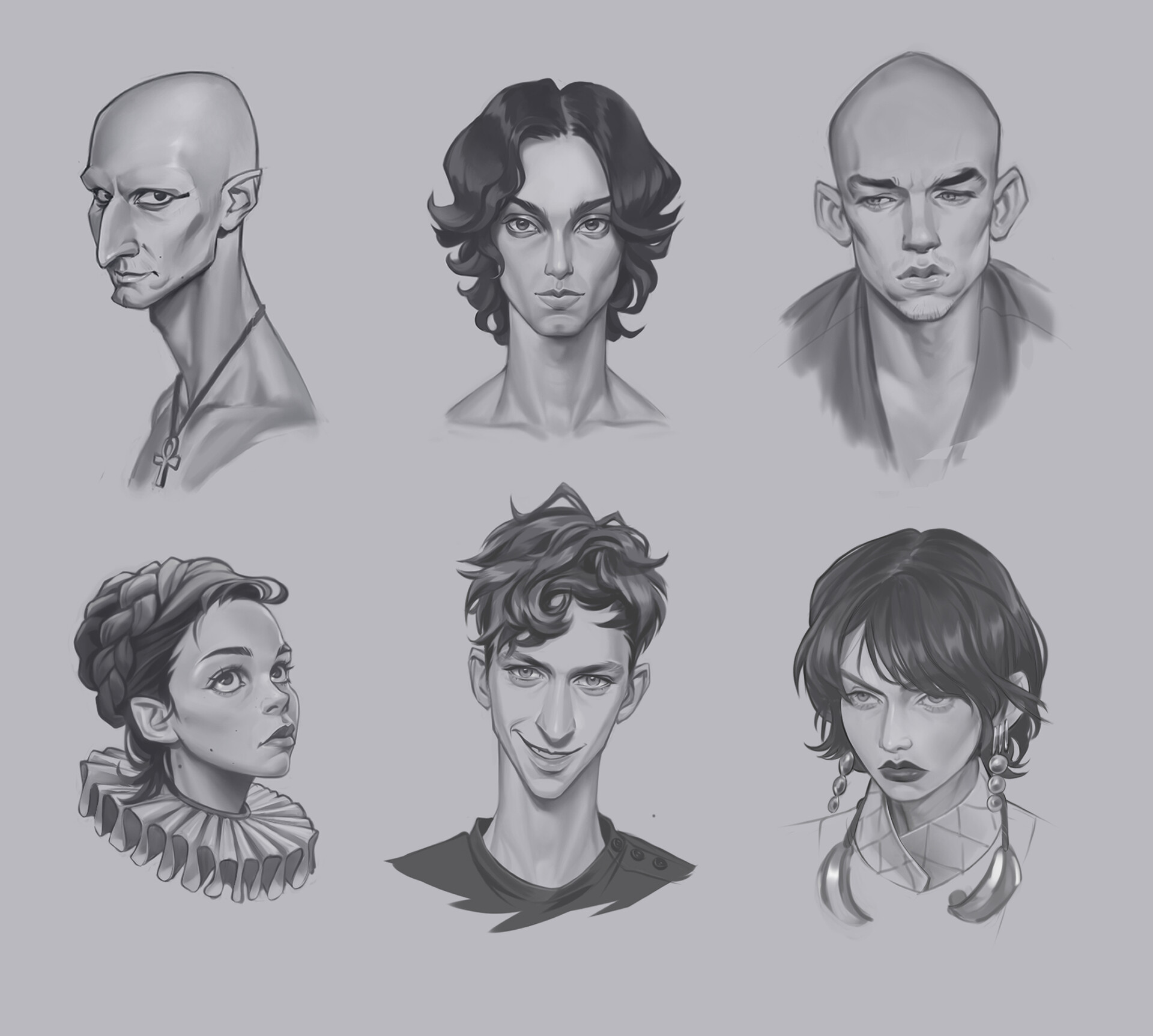 ArtStation - Stylized portraits