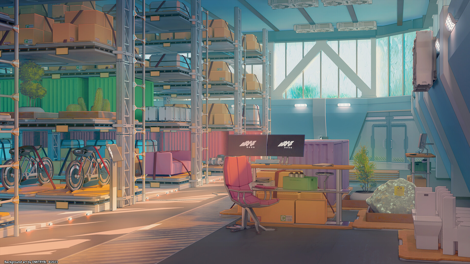 ArtStation - Storage indoor