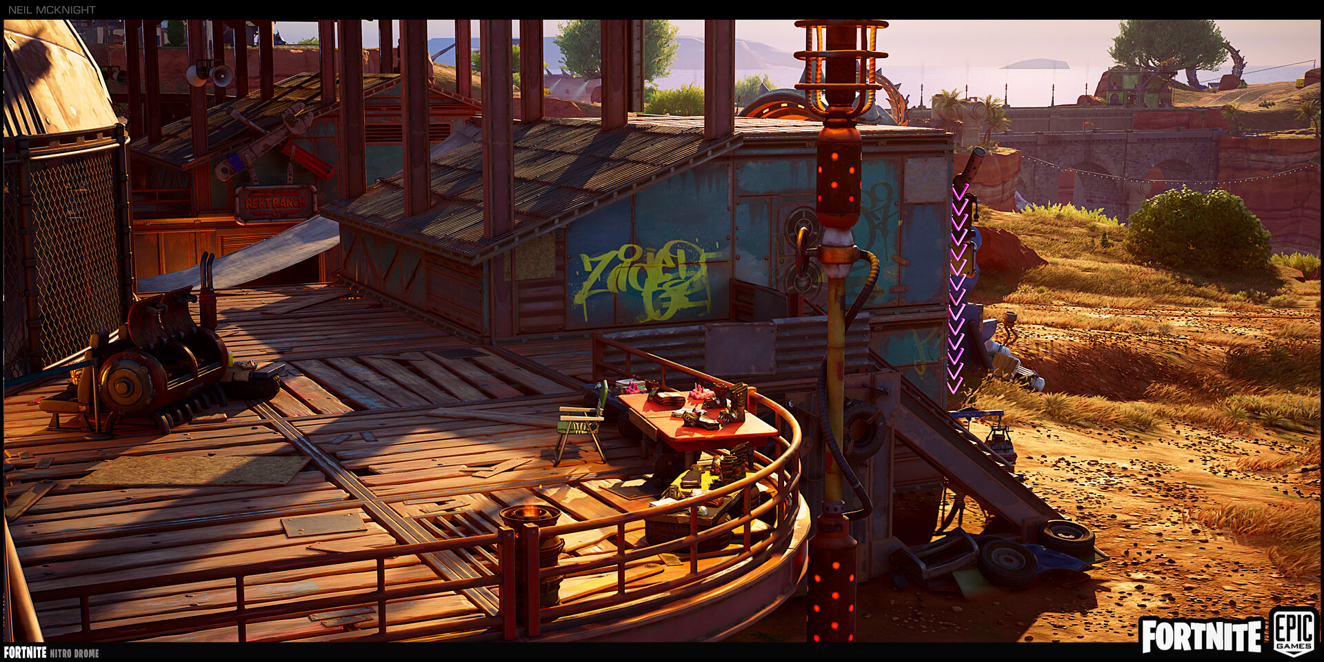 Neil McKnight - Fortnite - Nitro Drome