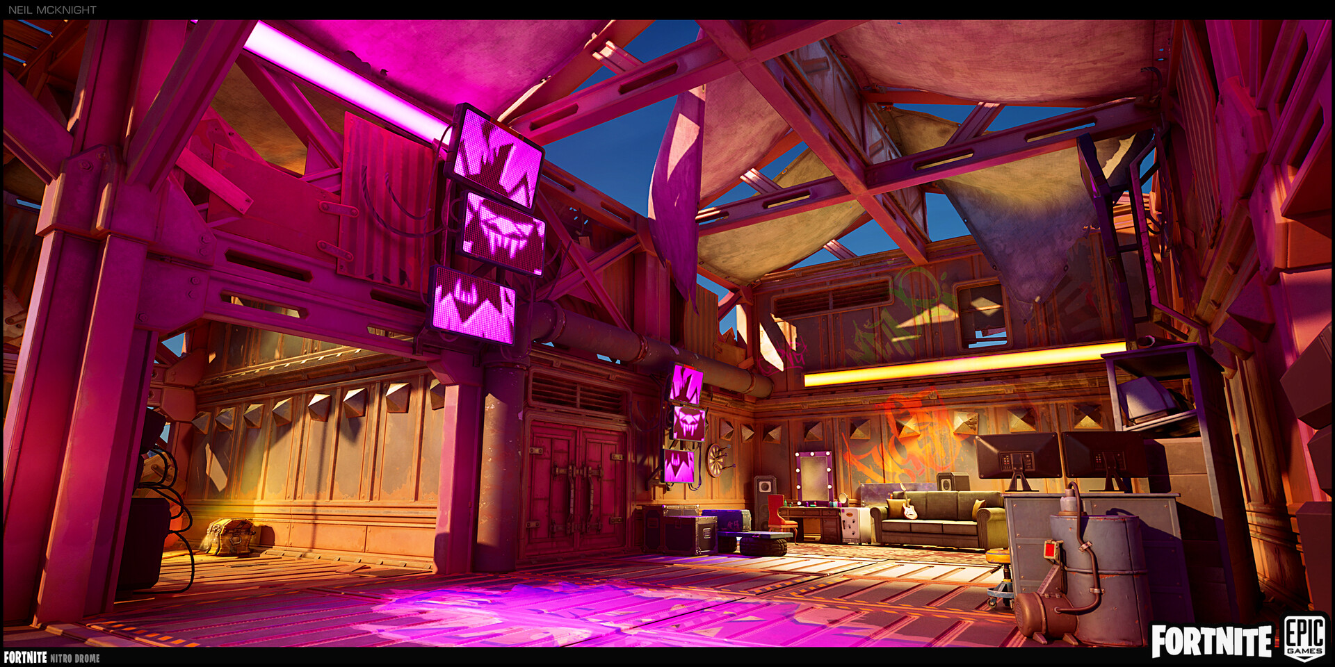 Neil McKnight - Fortnite - Nitro Drome