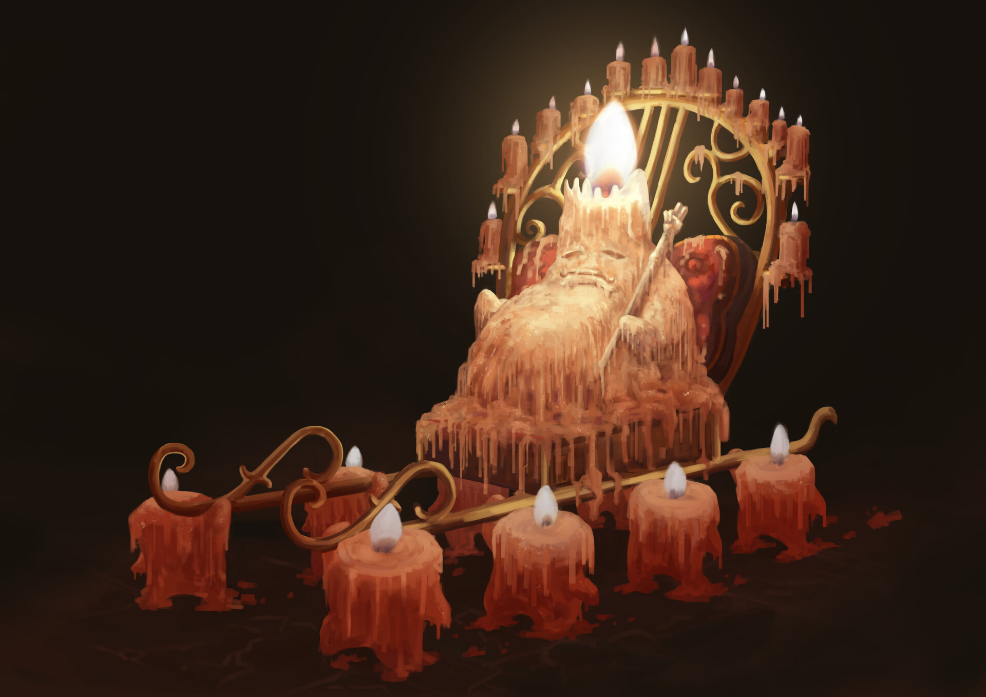ArtStation - Candle Monsters