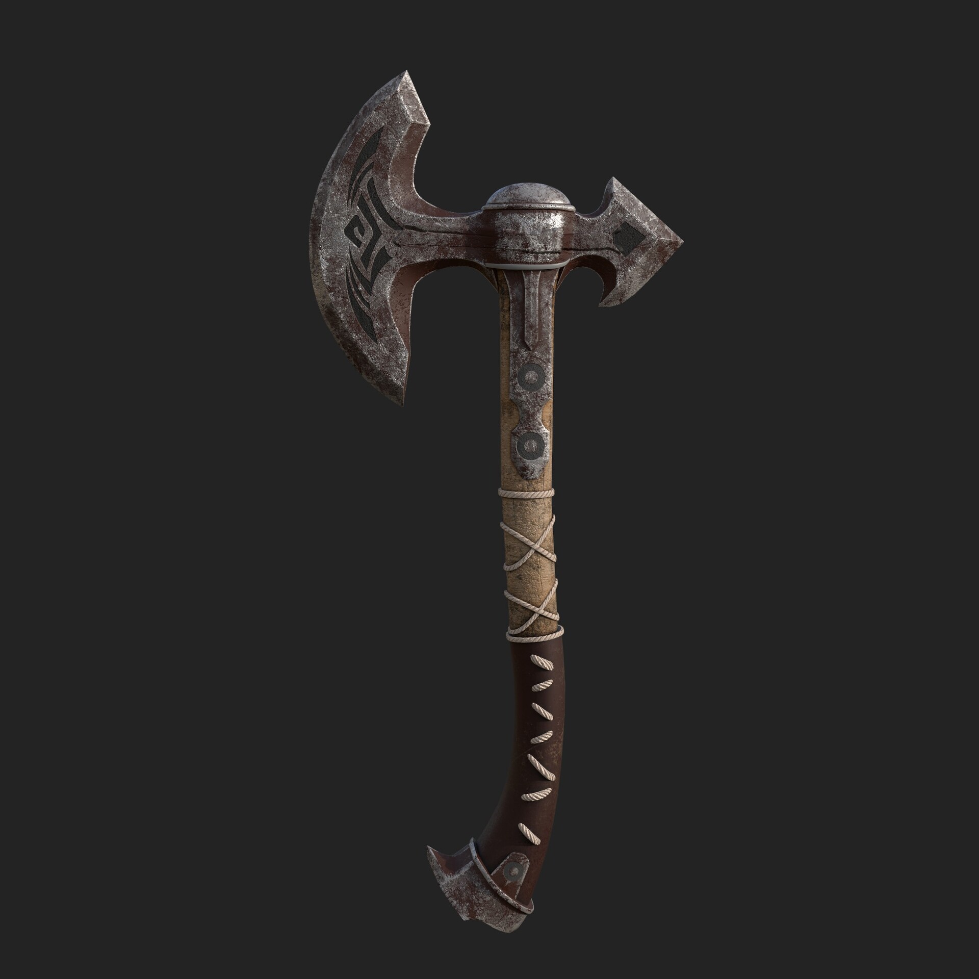 ArtStation - Handcrafted Steel Axe