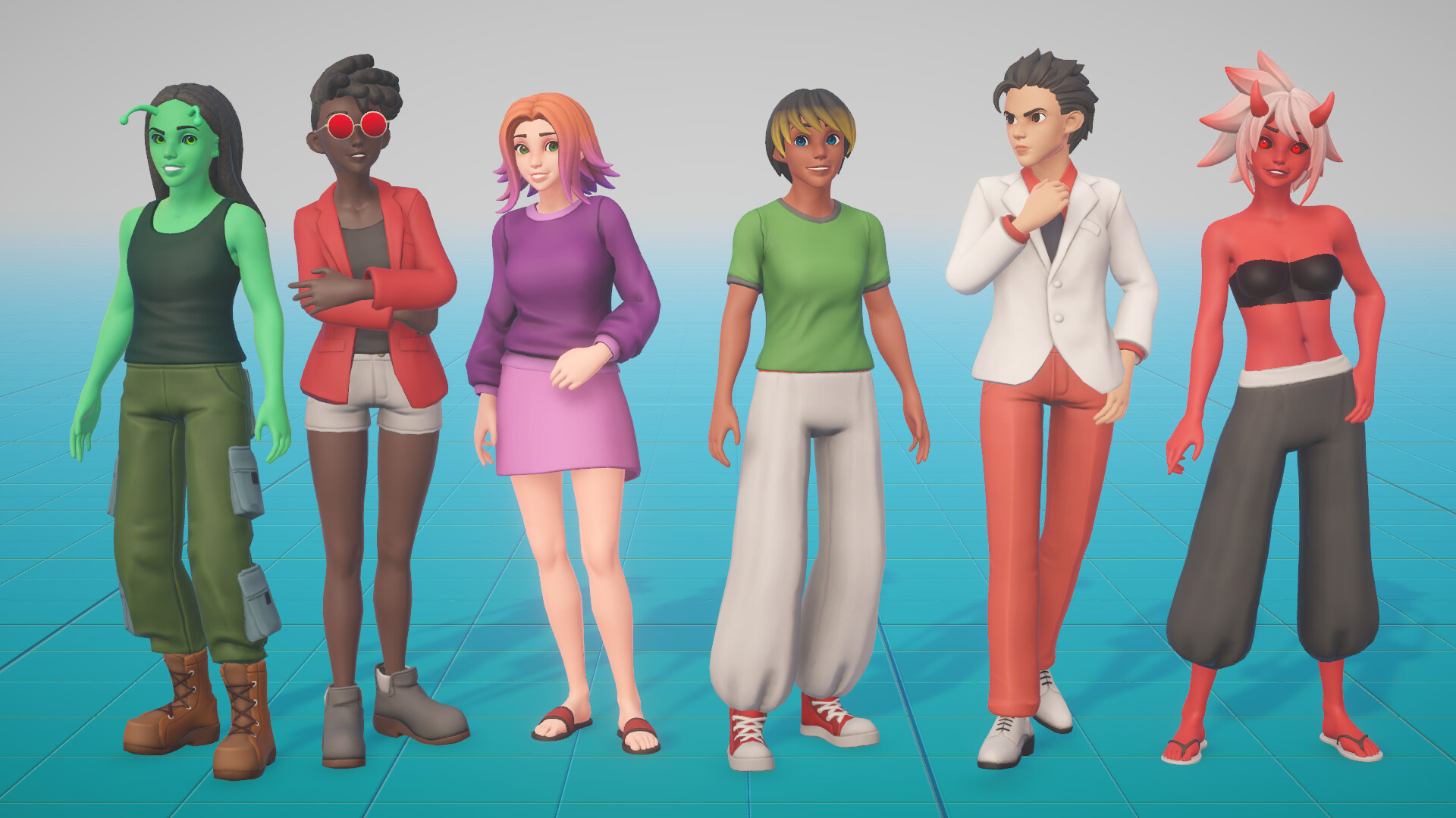 Bryan Link - Stylized Modular Characters