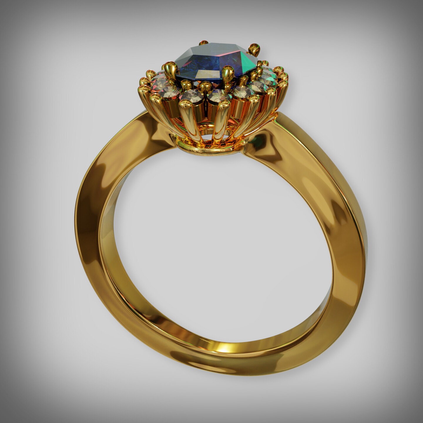ArtStation - Anillo de compromiso Bowes-Lyon de Elizabeth