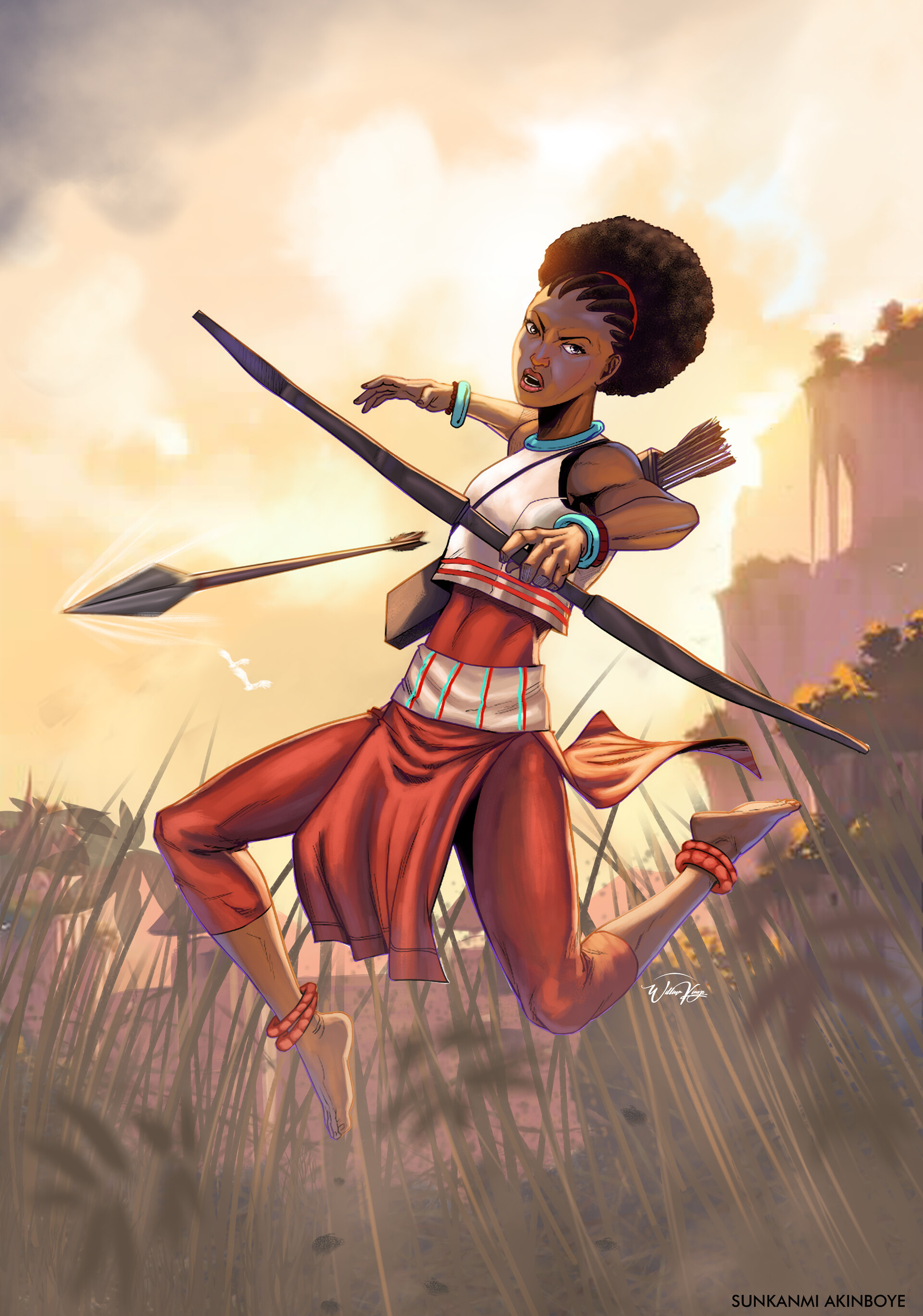 ArtStation - iyana 'child of wonder' fan art by William kings