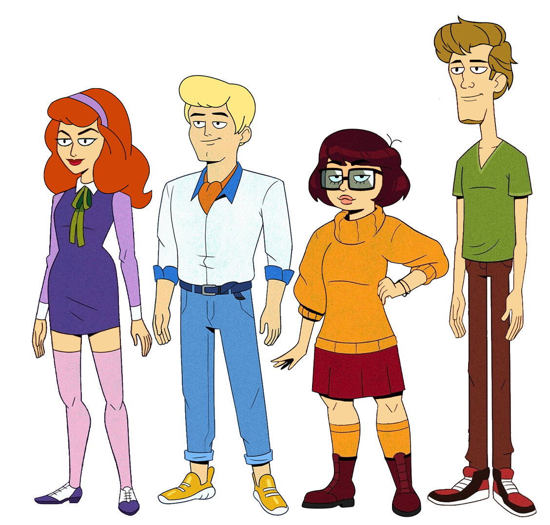 ArtStation - OG Mystery Inc in Velma art style