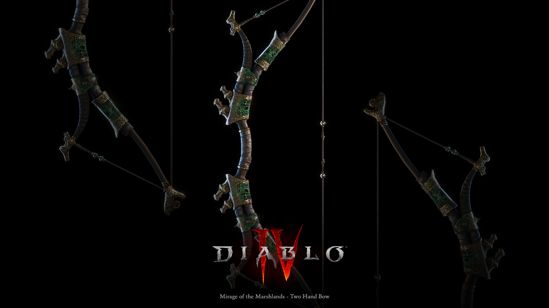 Art Photon Studio - Diablo IV: Mirage of the Marshlands - Two Hand Bow