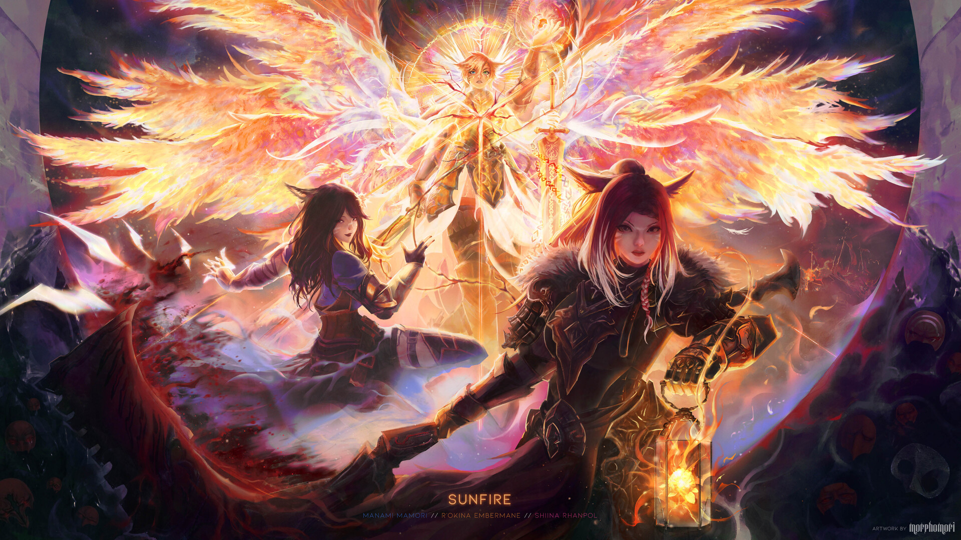 ArtStation - Sunfire - FFXIV Limit Break Illustration