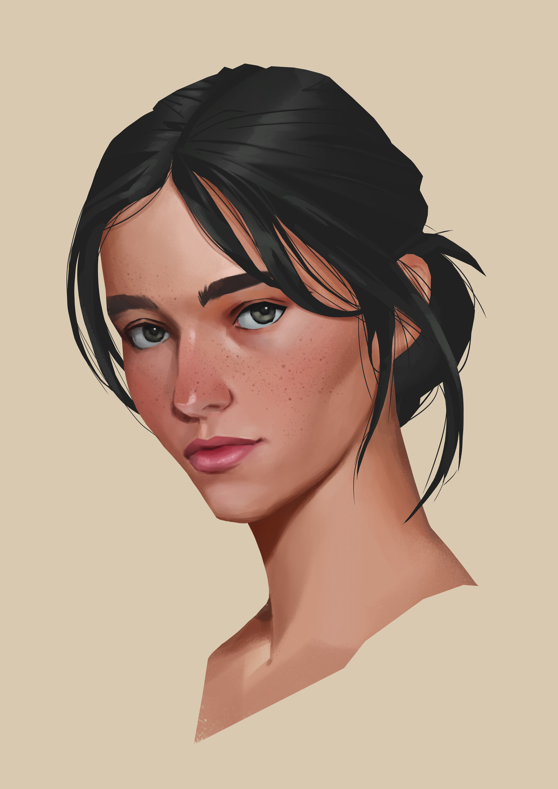 ArtStation - Face study