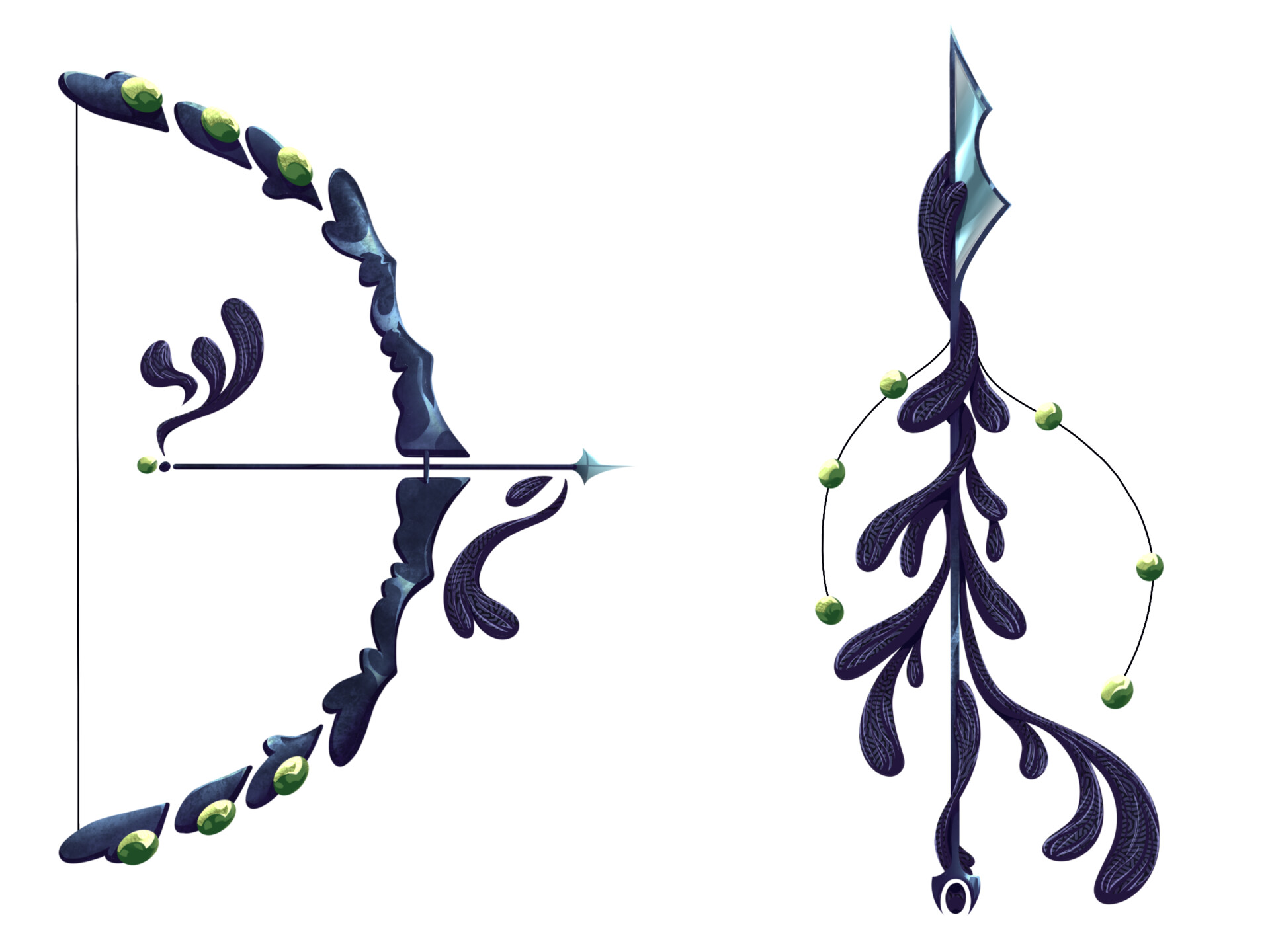 ArtStation - TTRPG Weapons