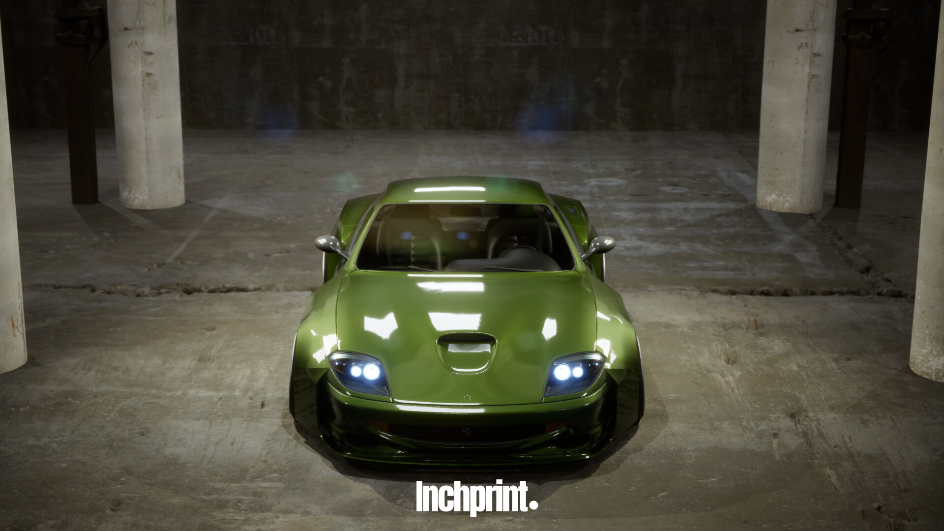 ArtStation - Ferrari 550 Maranello Evo Concept