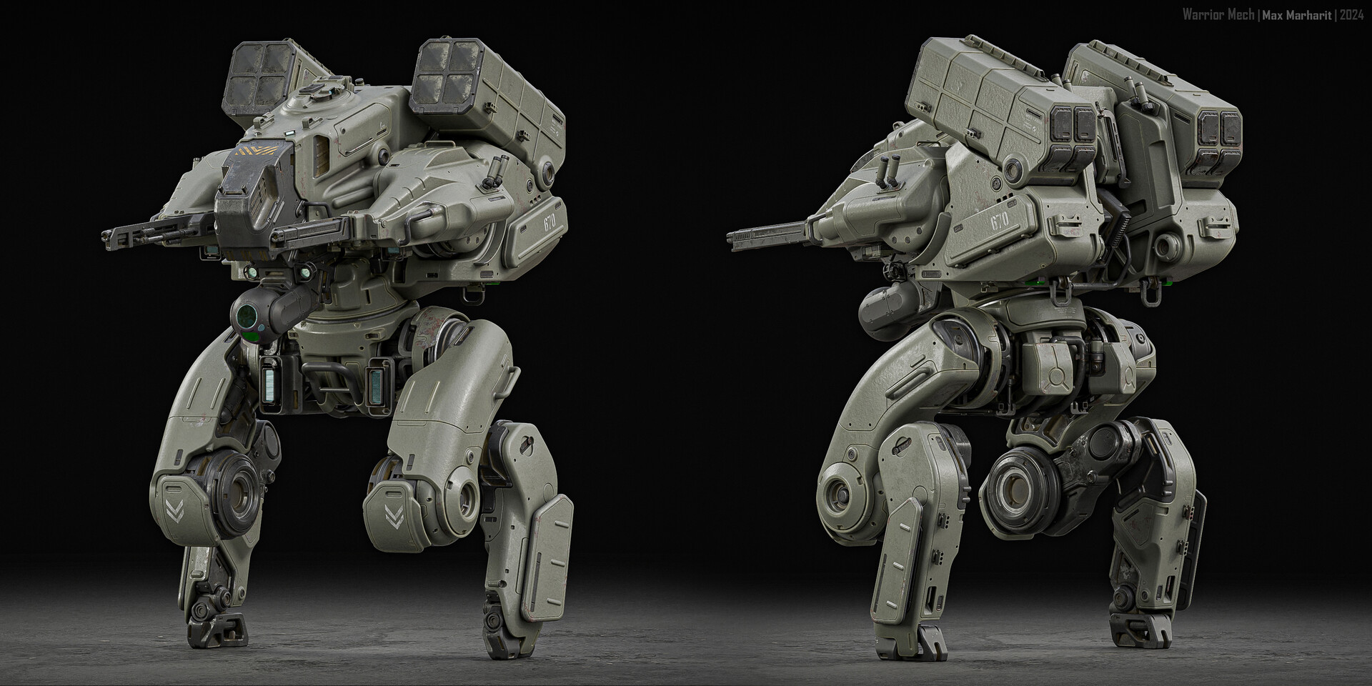 ArtStation - Mech Designs Practice