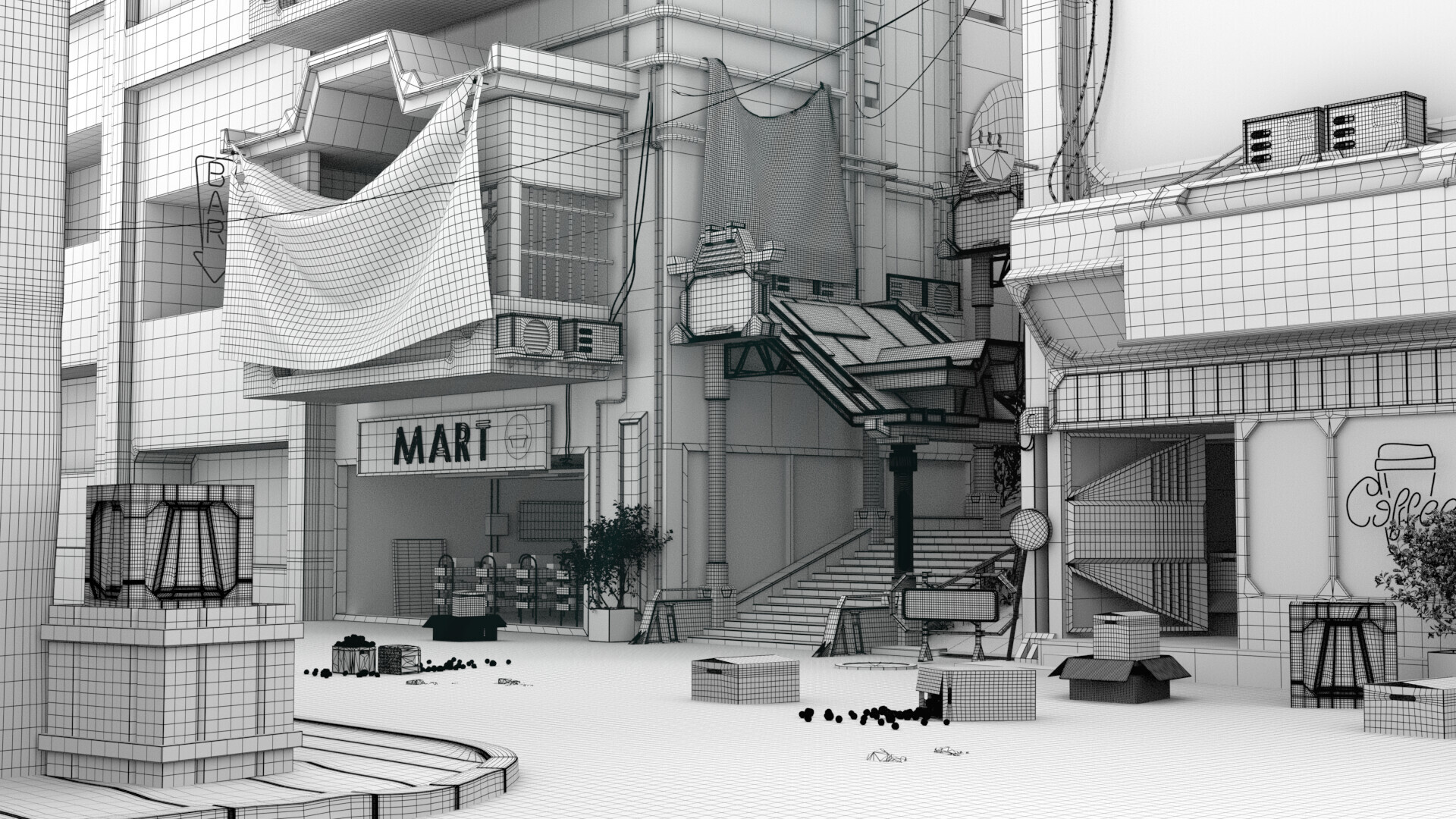 Nayzaki - Nayzak Animation School students' portfolio - Japanese alley ...