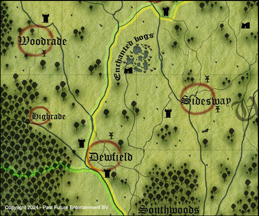 ArtStation - Game world map design