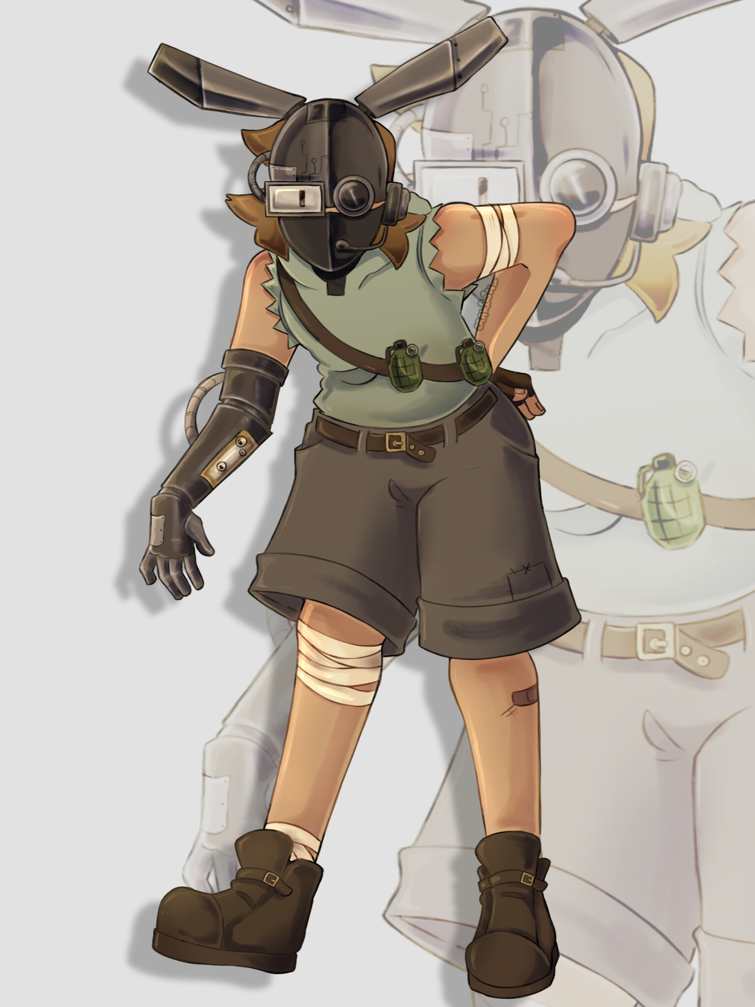 ArtStation - -cyber rabbit-