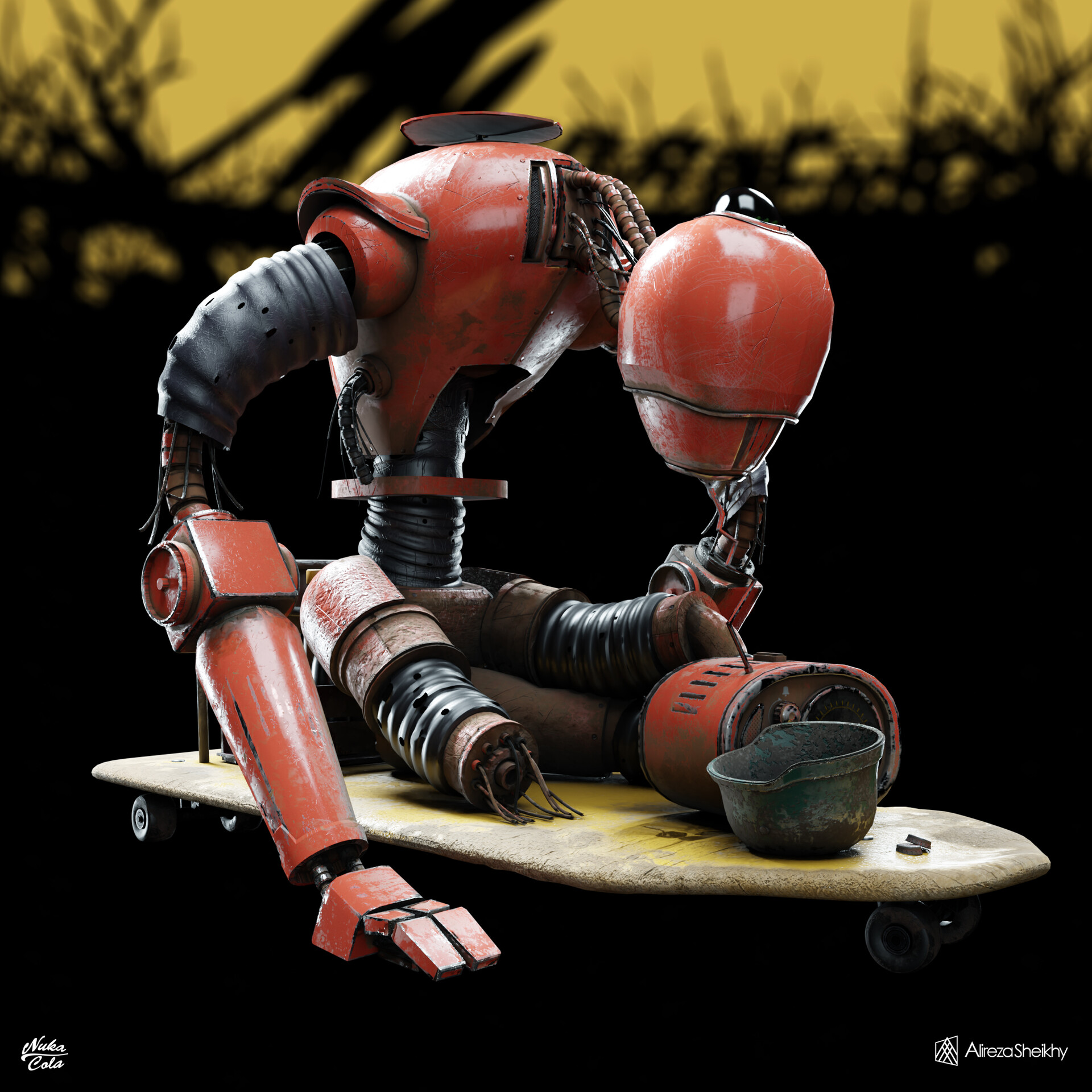 ArtStation - Nuka Cola Robot Machine