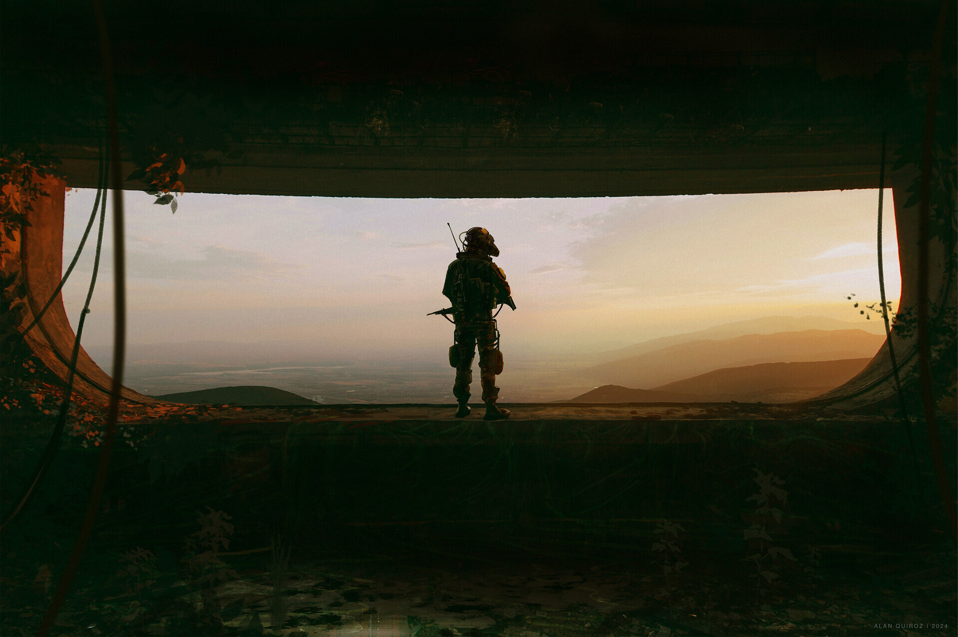 ArtStation - SENTINEL | Hideout scene