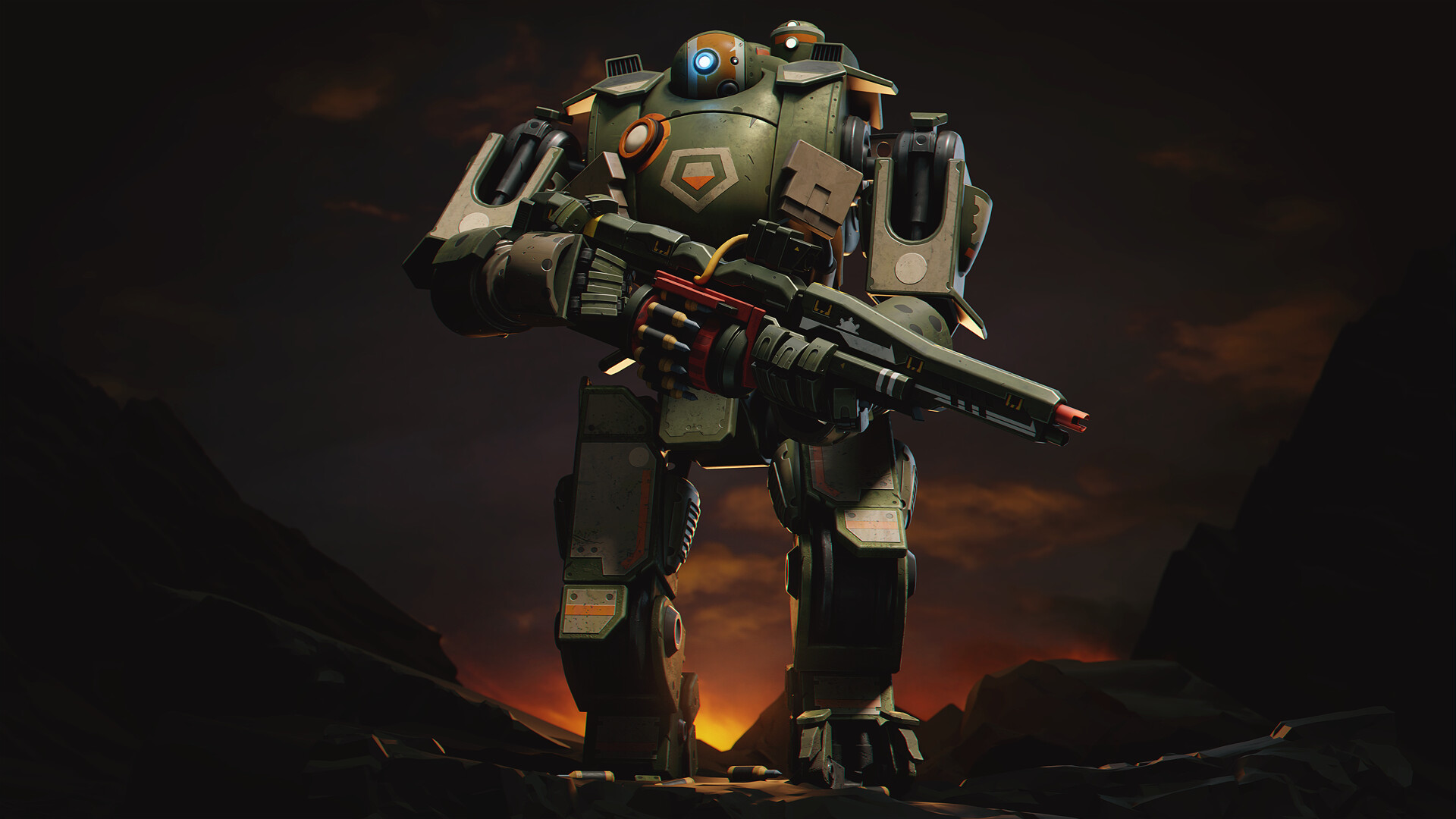 ArtStation - Military robot