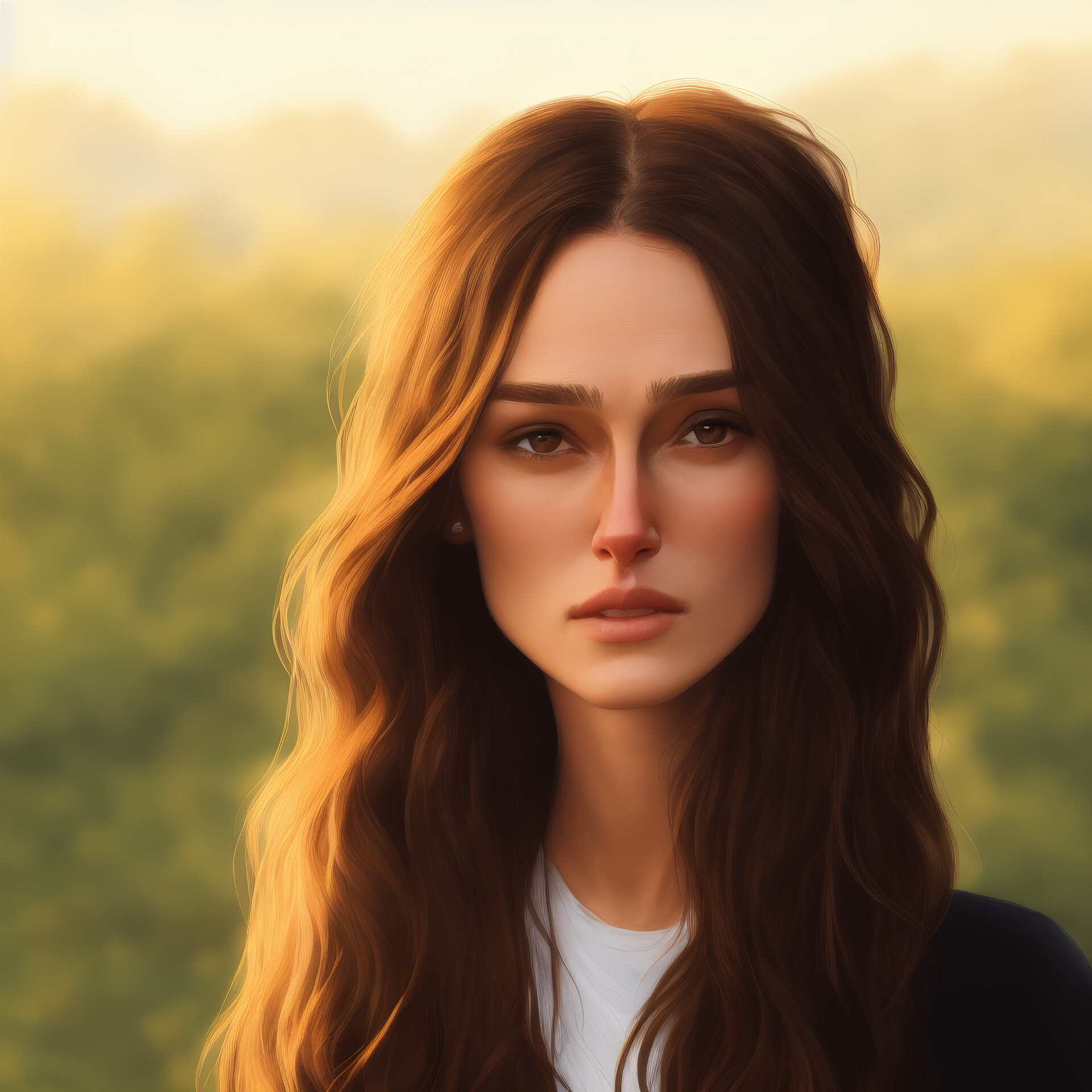ArtStation - Keira (2022) AI + Photoshop