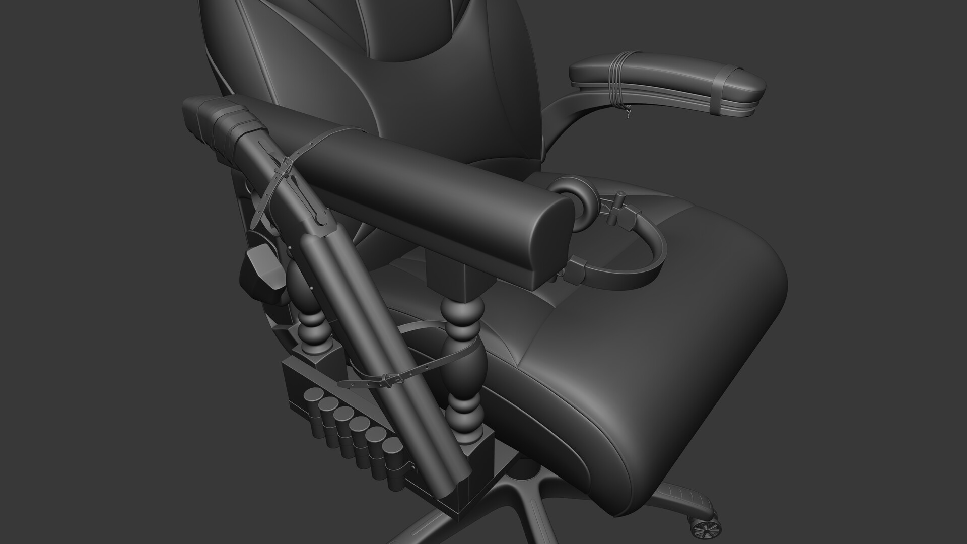 ArtStation - Gaming_chair_modelling