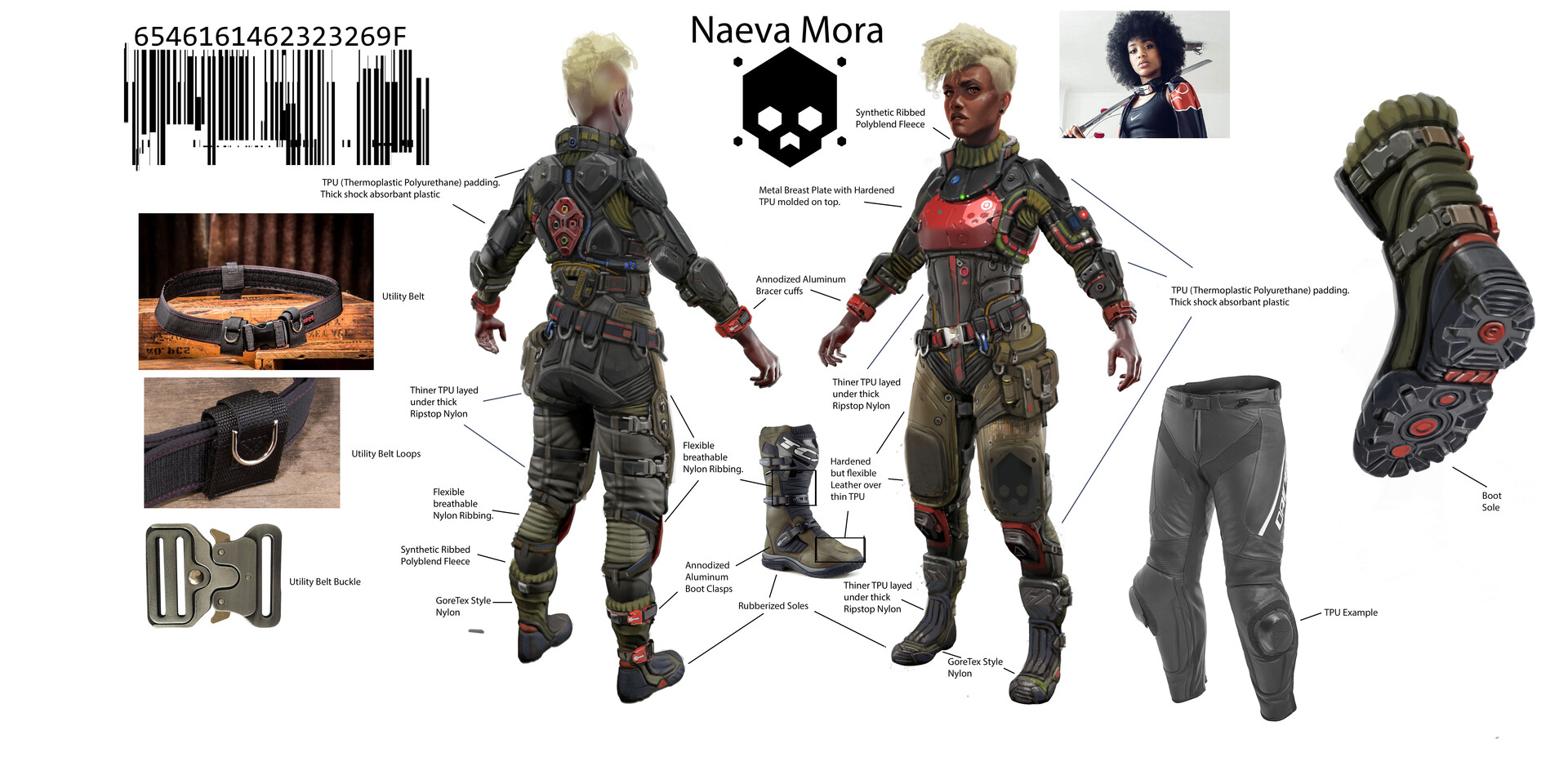 ArtStation - Starfield: NPC Naeva Mora