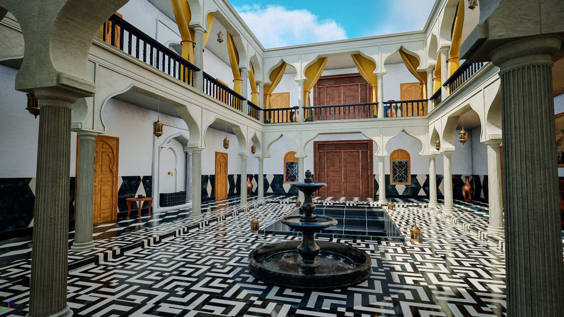 ArtStation - Moroccan Riad