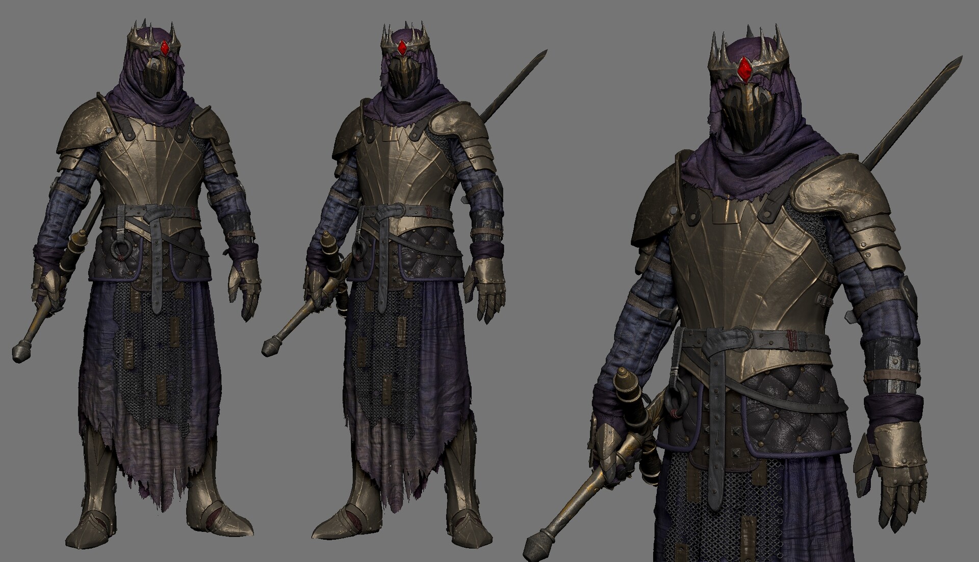 Ambarish Pandhare - Dark Knight (Polypaint)