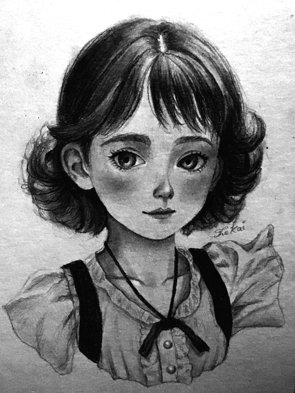 ArtStation - Soft shading girl A6