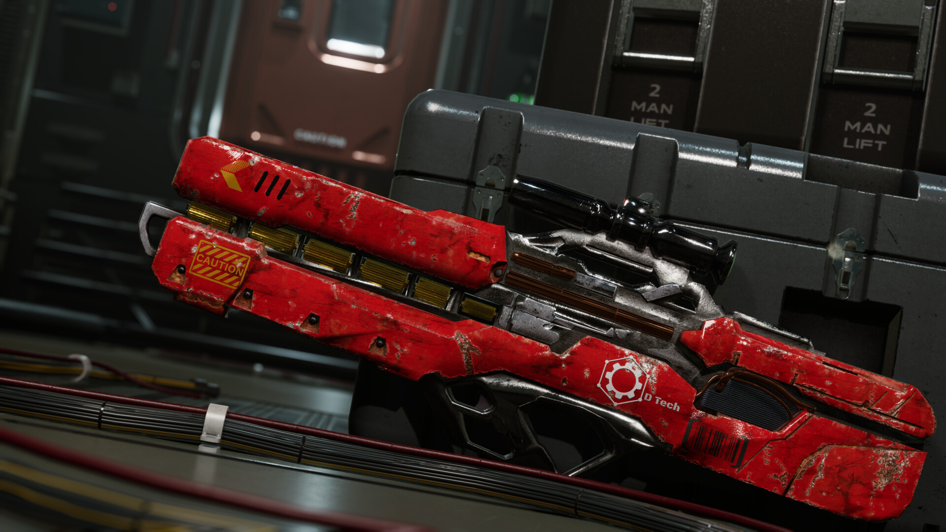 ArtStation - Industrial Laser Rifle Concept