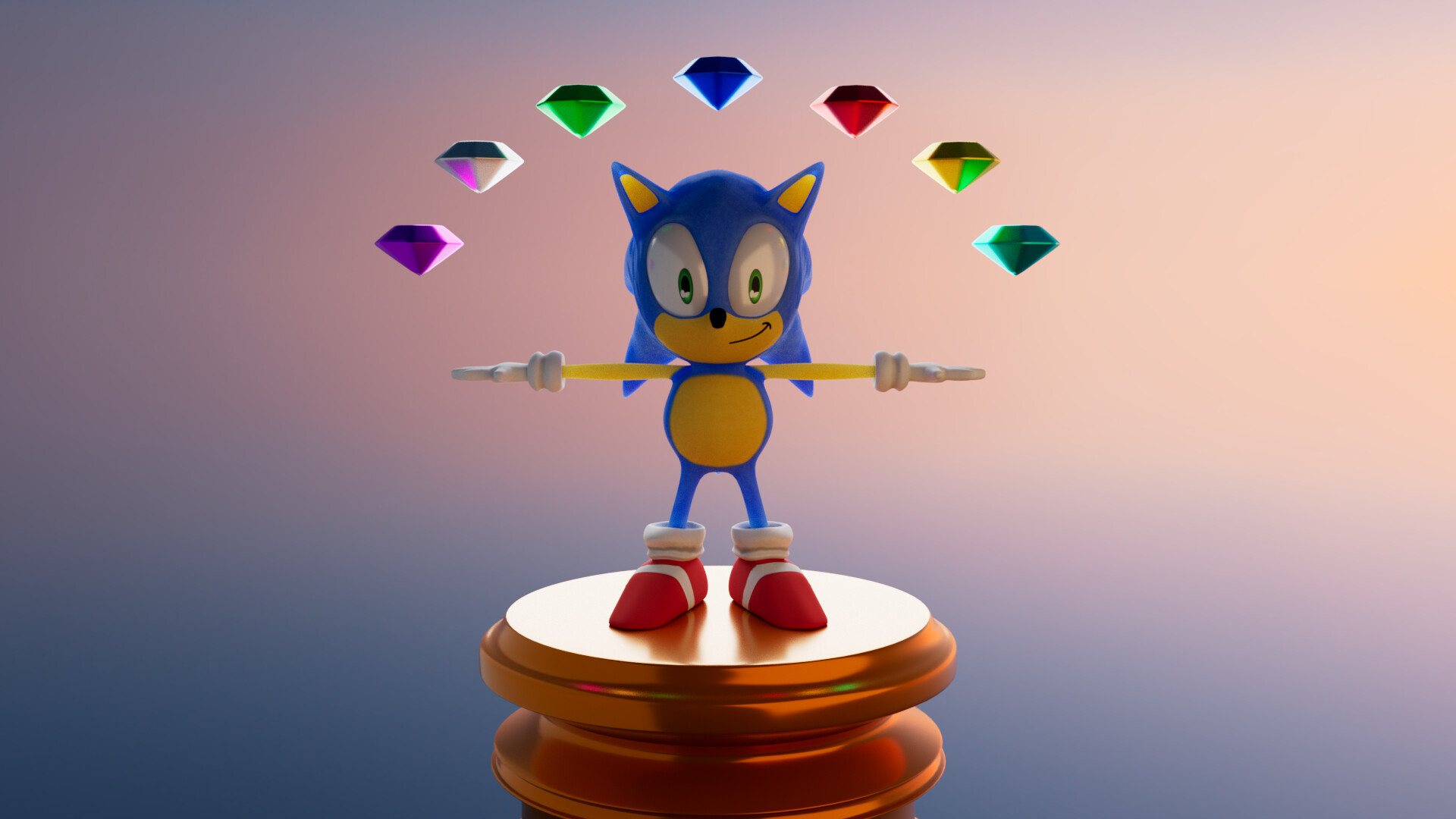 ArtStation - Sonic the Hedgehog (Classic)