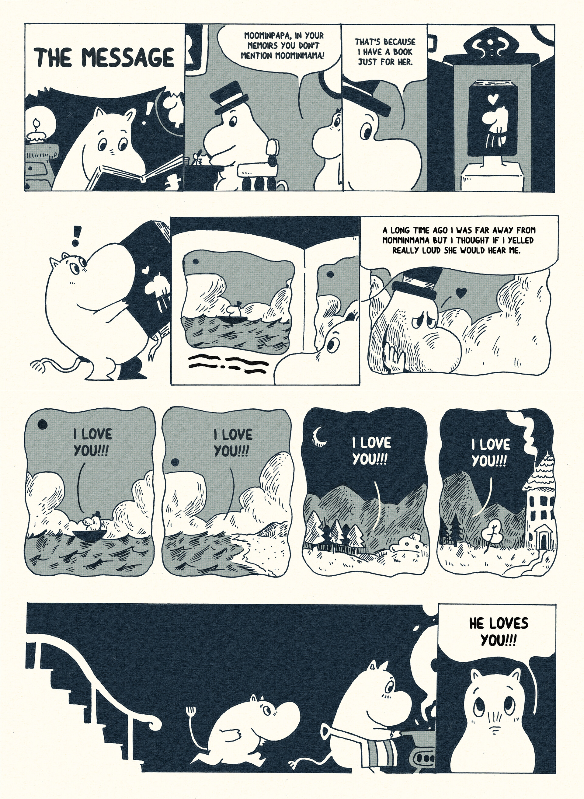 ArtStation - moomin fan comic