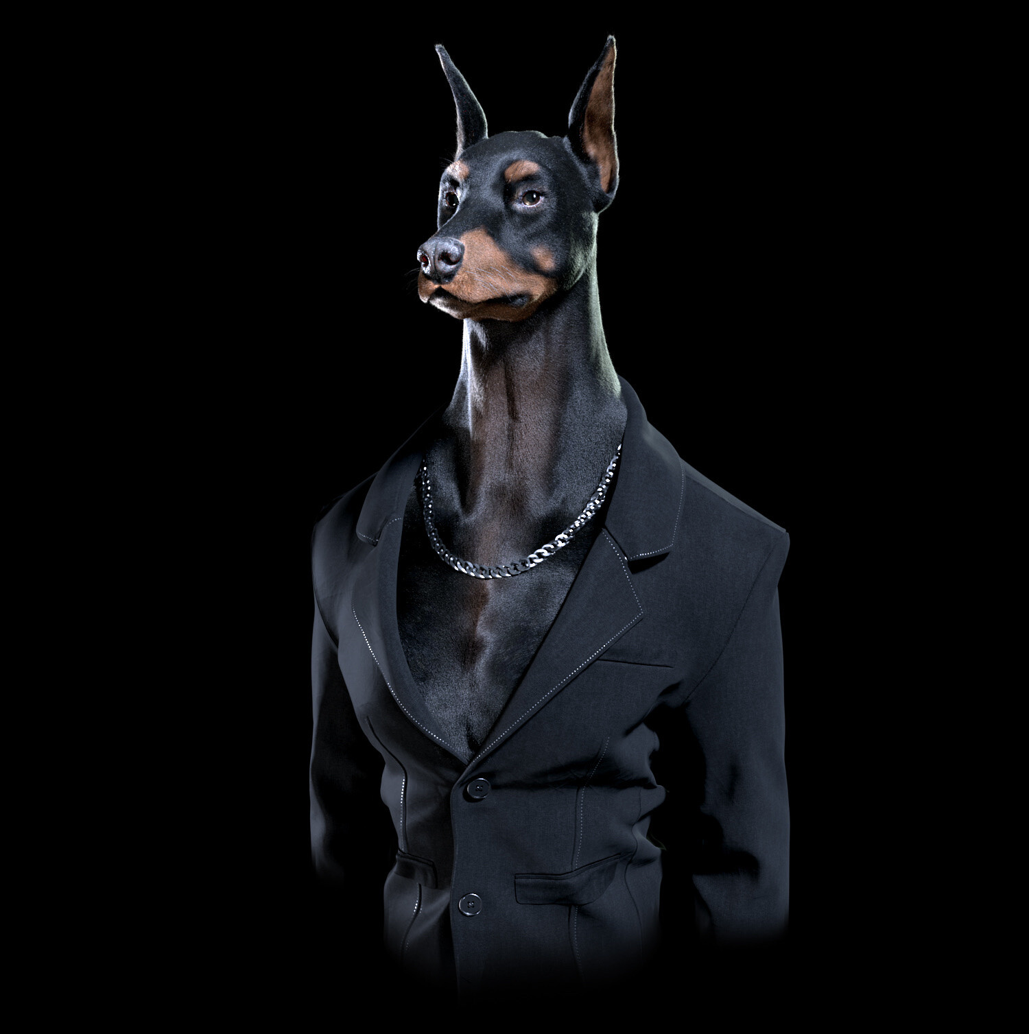 ArtStation - spy doberman