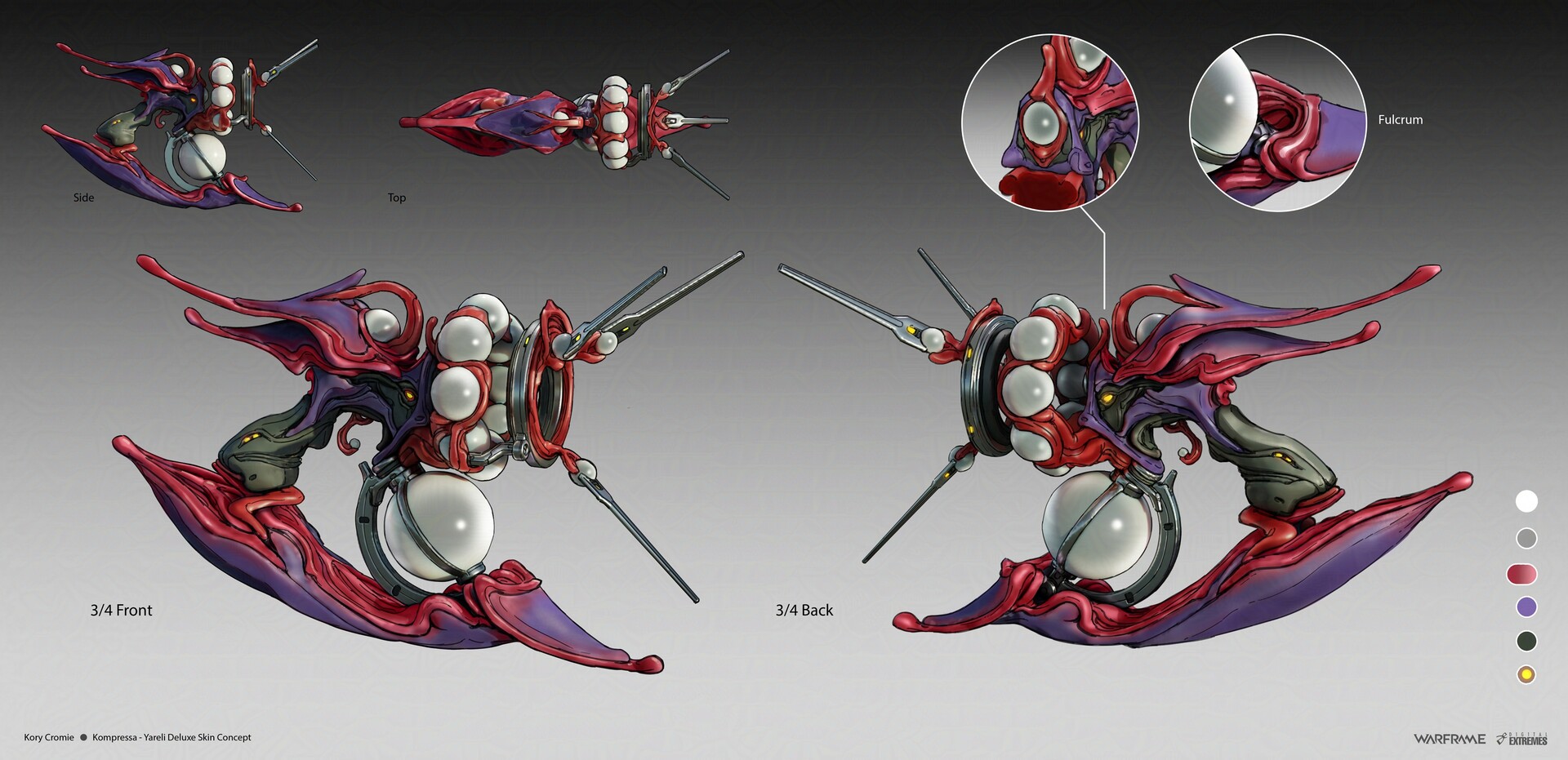 Kory Cromie - Warframe - Kompressa Deluxe Concept