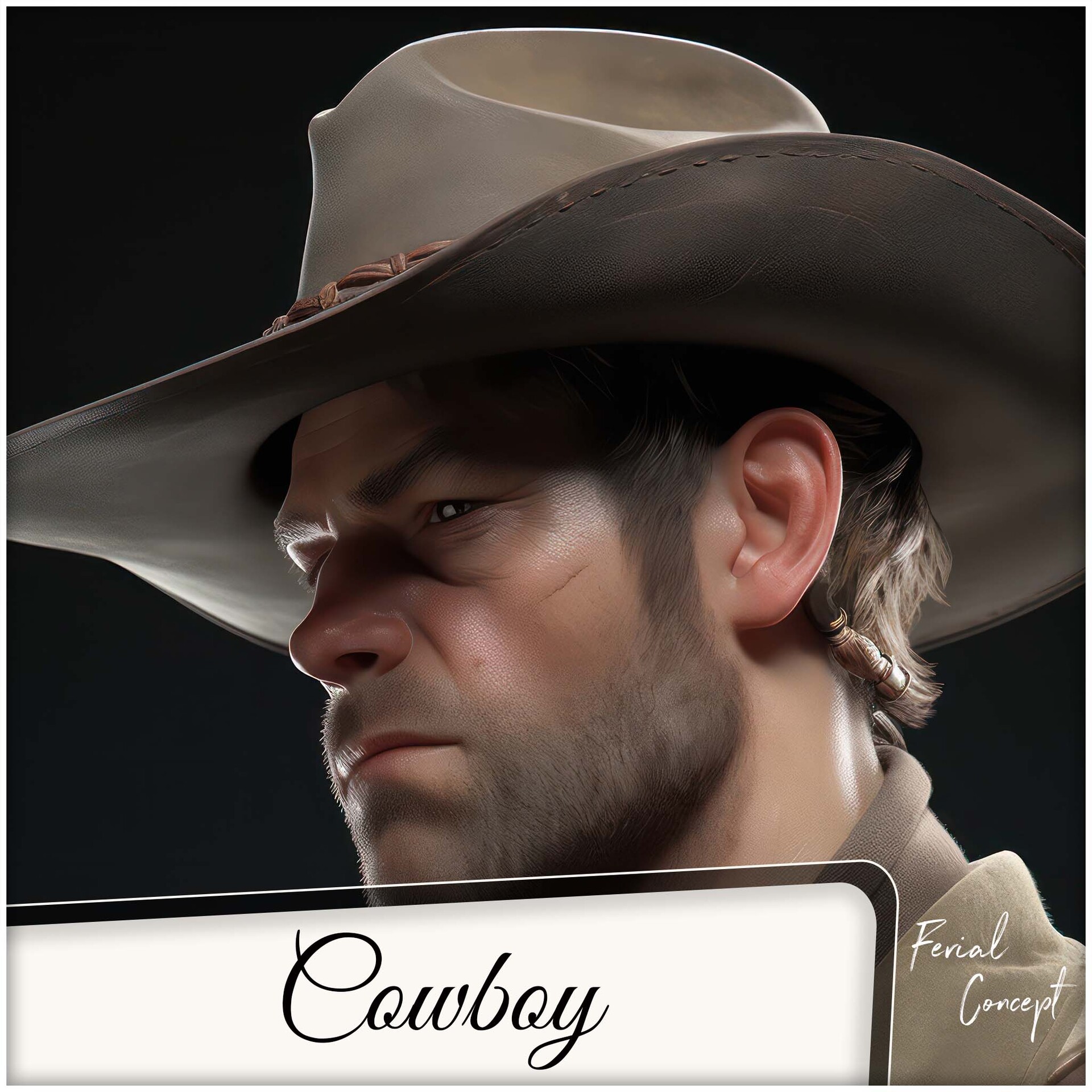 ArtStation - 🔹230 Cowboy Character Reference Image Pack v.2 |4K|