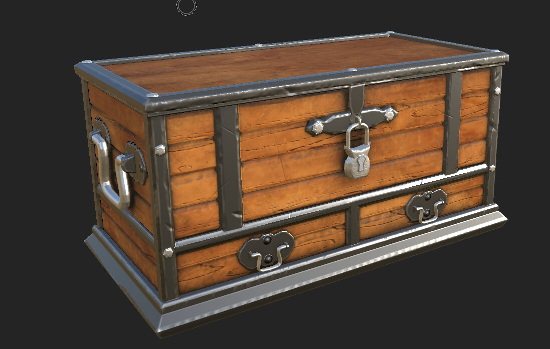 ArtStation - Stylised Treasure Chest