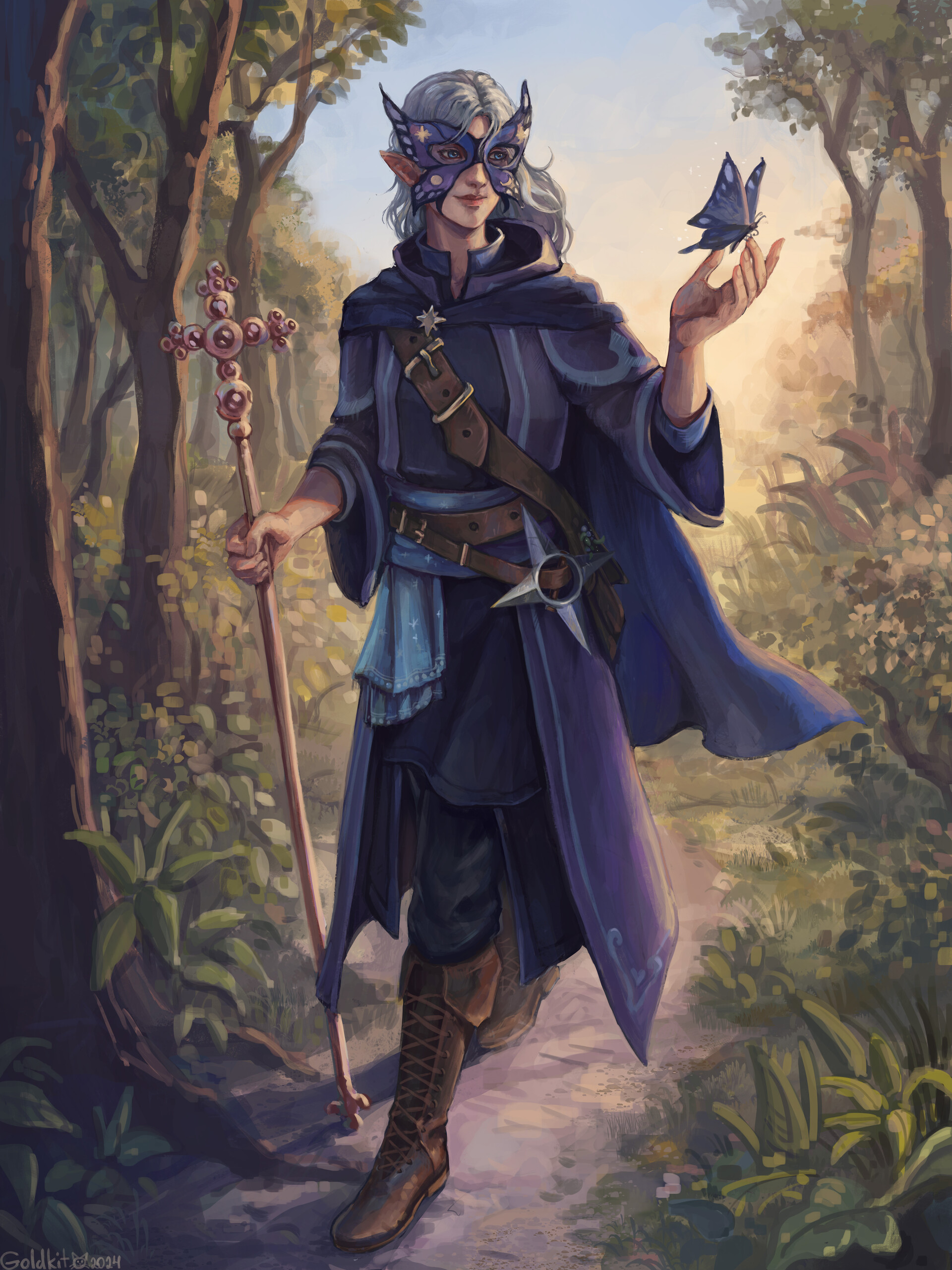 Goldkit - Sonneh, cleric of Desna