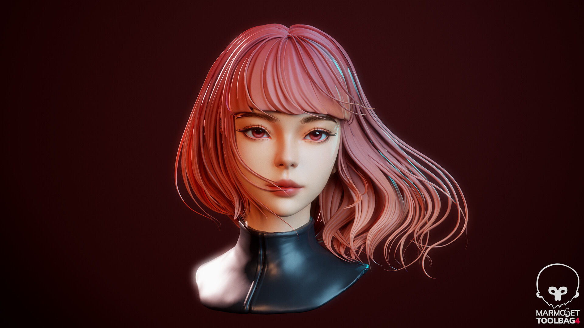 ArtStation - 红发女孩