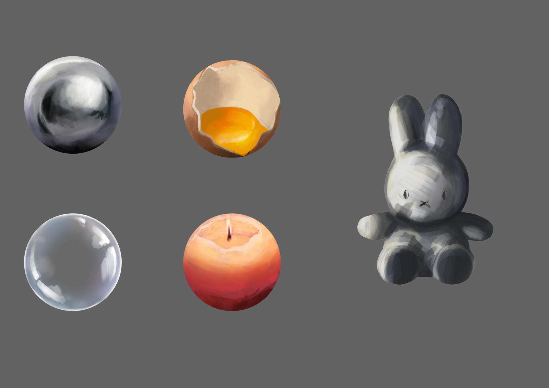 ArtStation - Material sketches