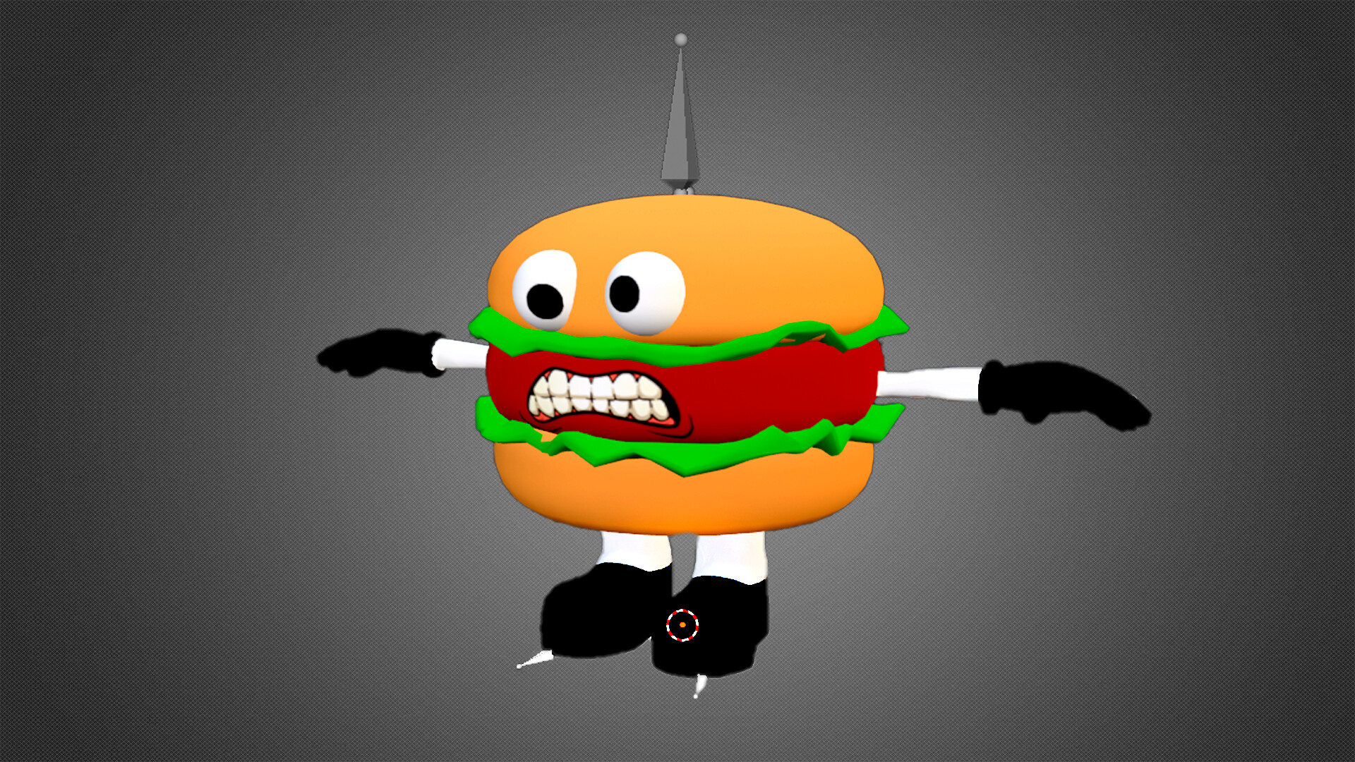 ArtStation - Game character "Burger"