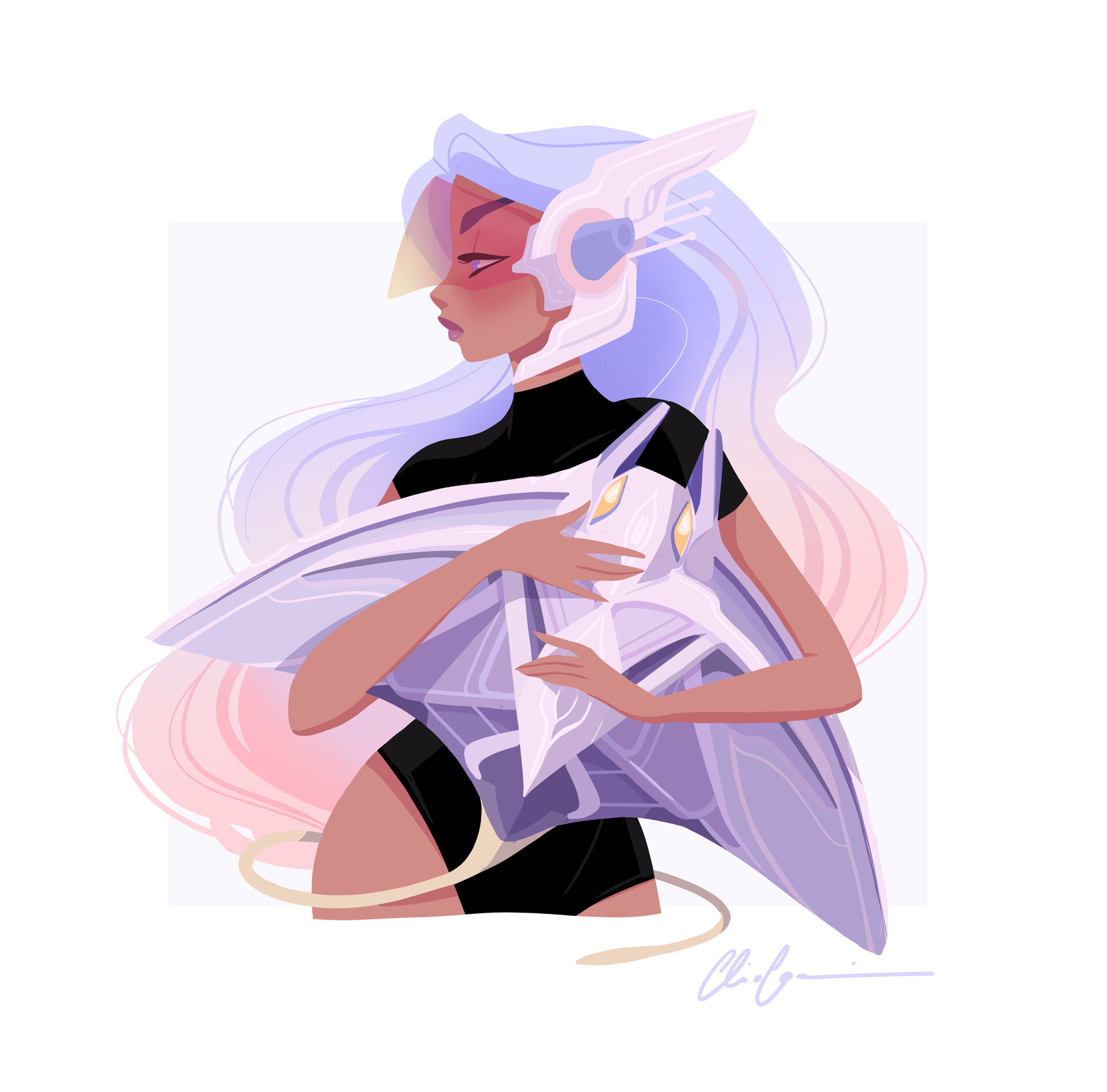 ArtStation - Manta Mermaid