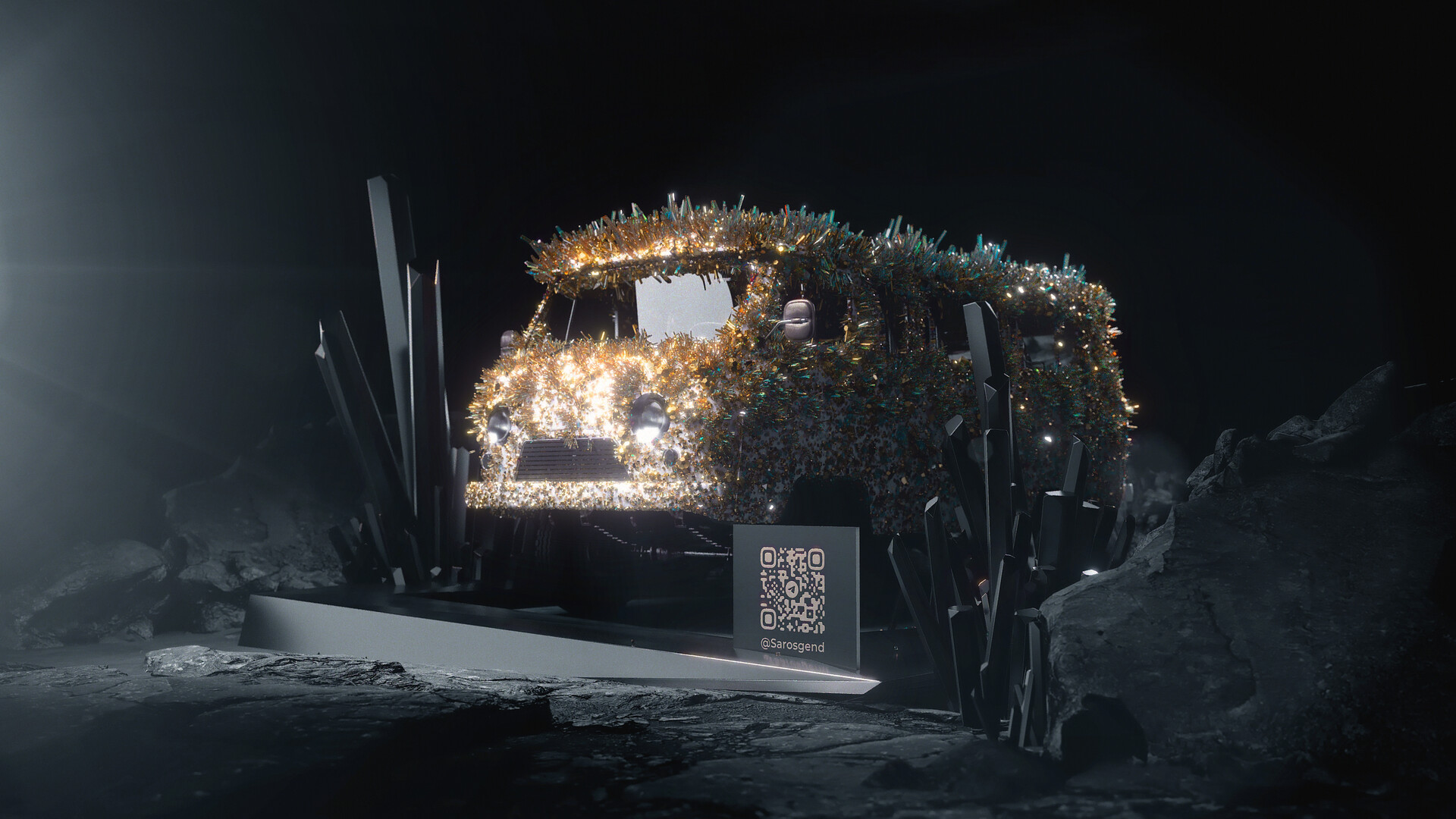 ArtStation - Crystal car