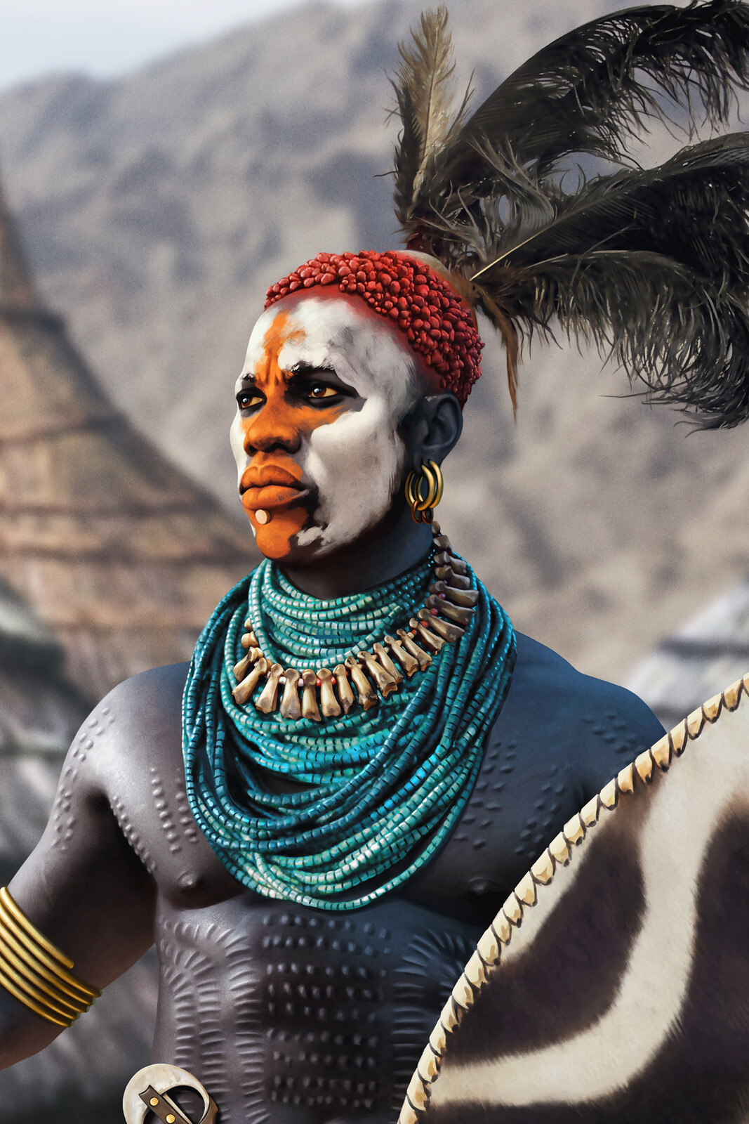 Joan Francesc Oliveras Pallerols - Kushite warrior